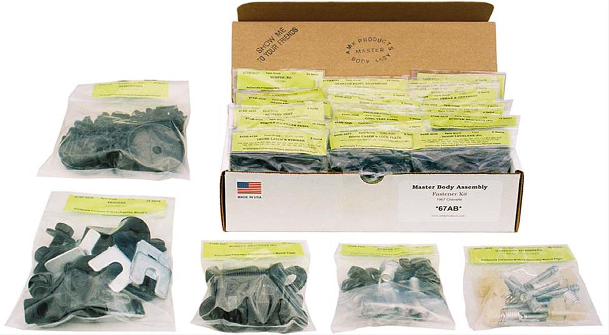 Goodmark GMK403195867S Goodmark 1967 Chevelle Body Hardware Kits ...