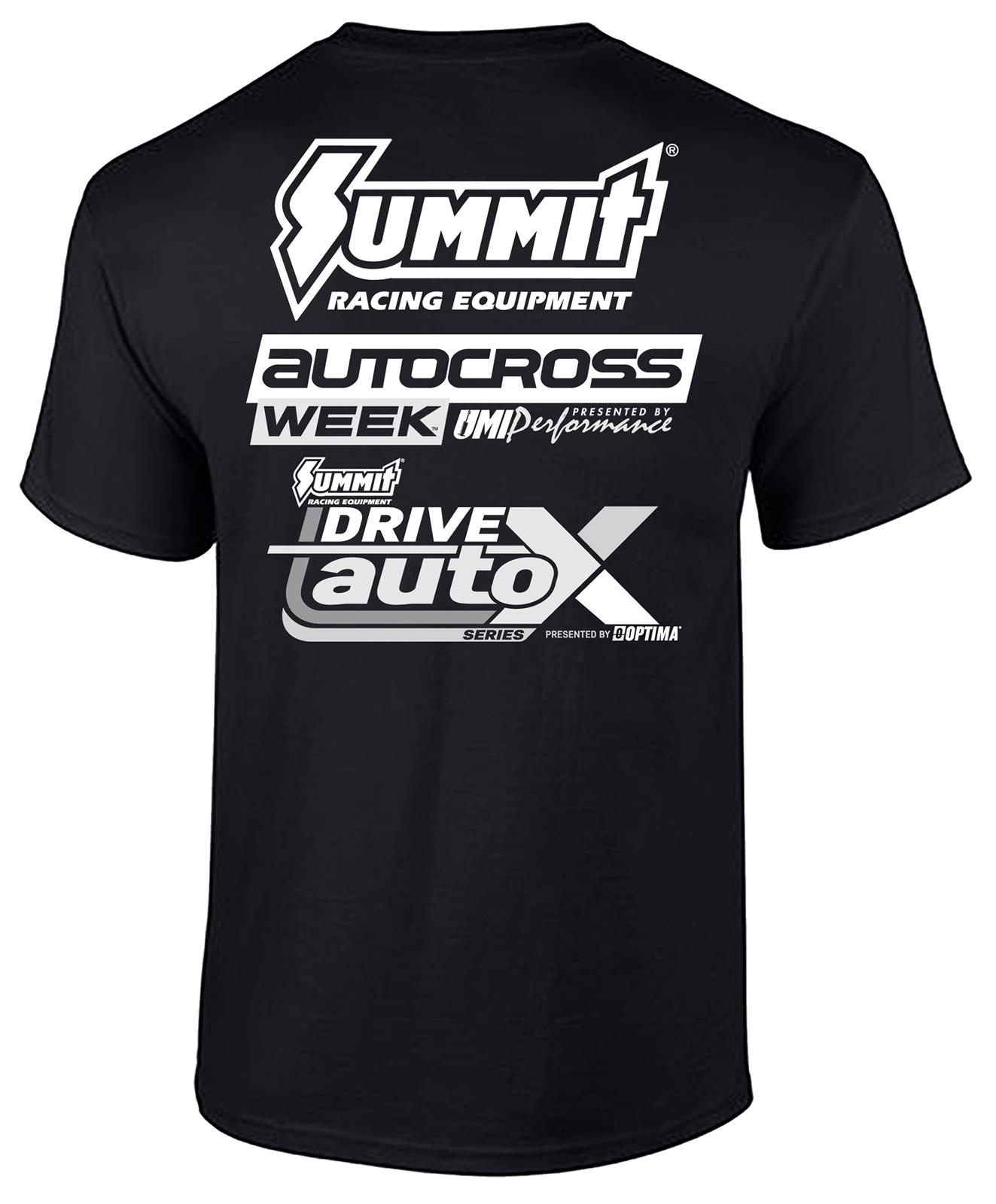 Summit Racing AUTOX-MD Summit Racing Equipment® Autocross Week T-Shirts ...