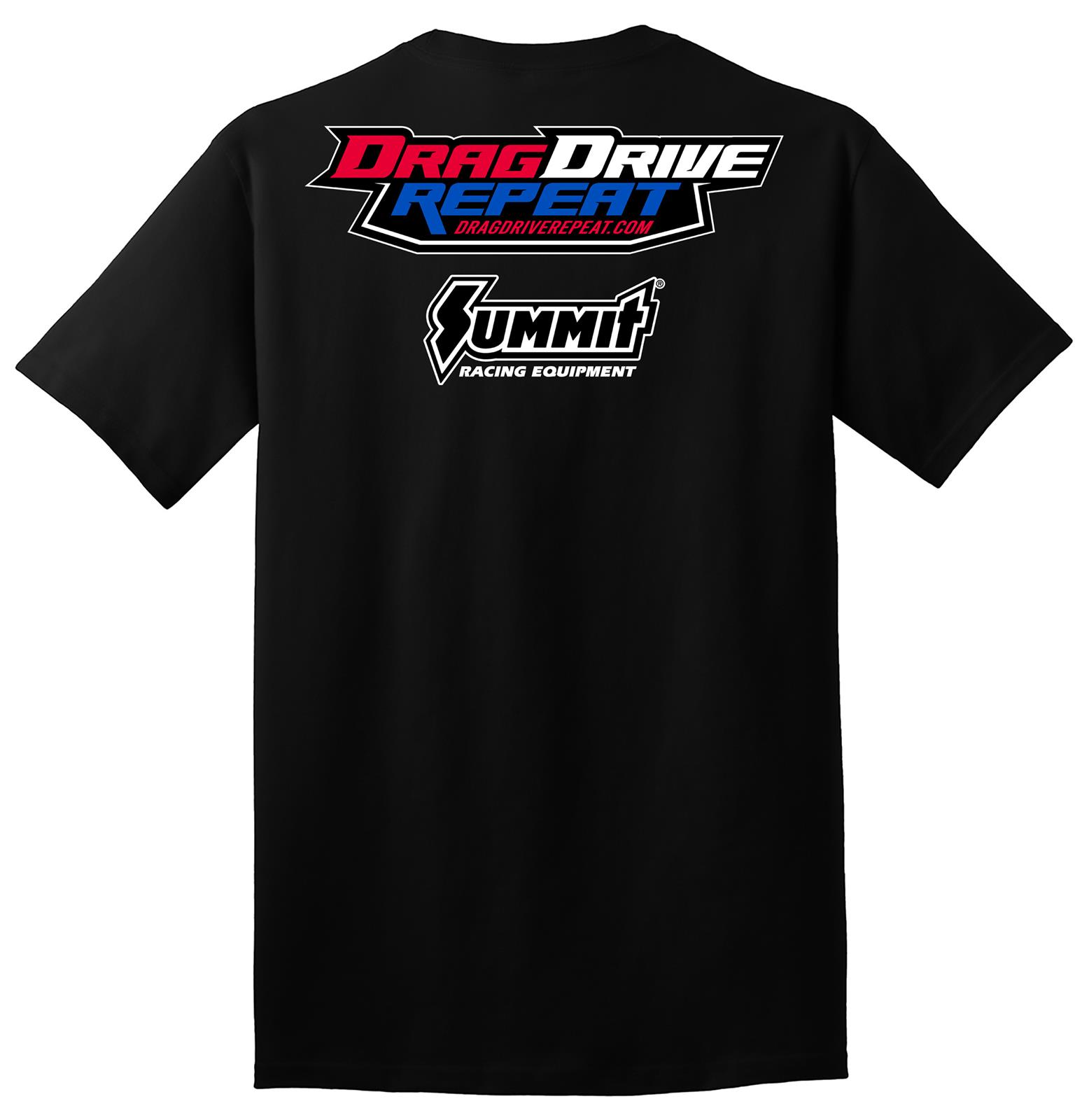 Summit Racing GMM-SUMDDR-XL Summit Racing™ Drag Drive Repeat T-Shirts ...