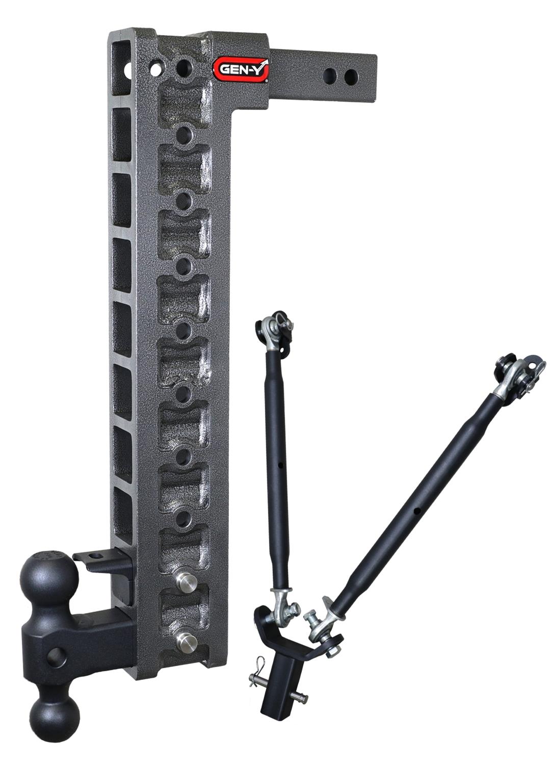 GEN-Y Hitch GH-3210 Gen-Y Mega Duty Adjustable Drop Hitches | Summit Racing