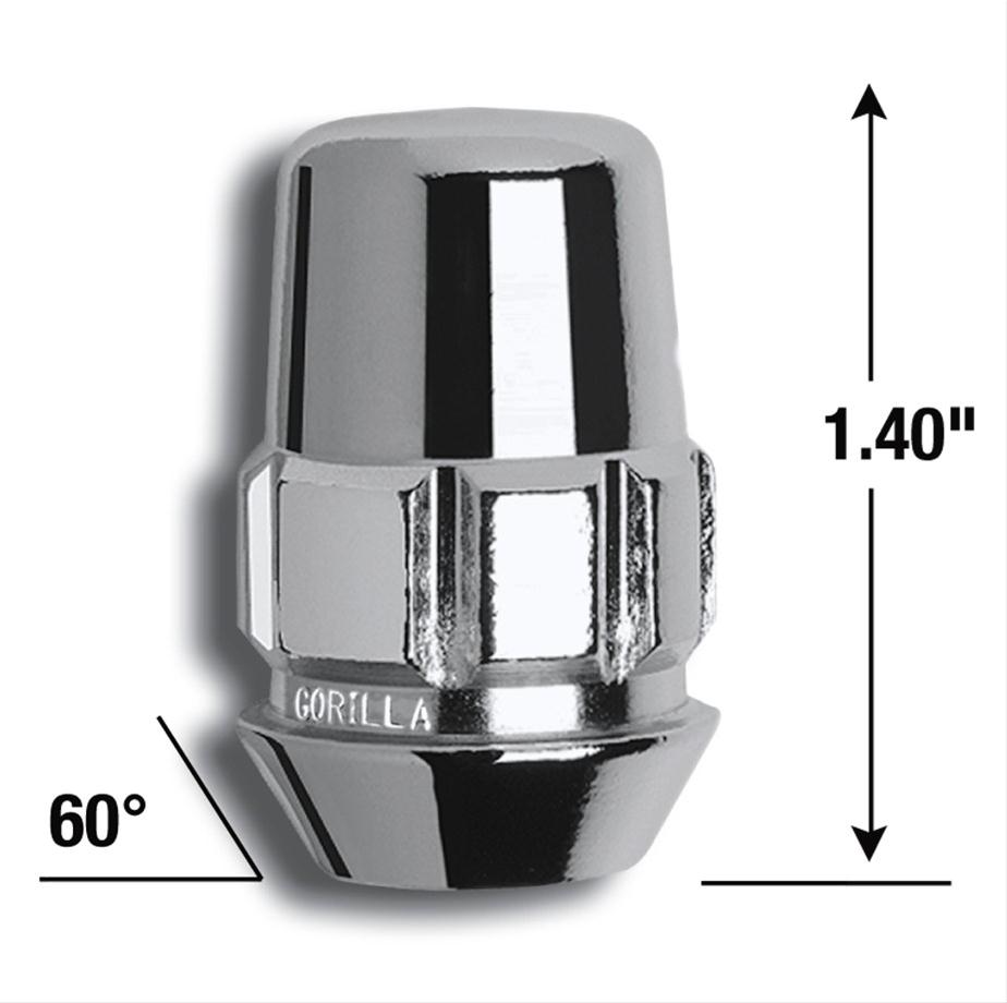 Gorilla Automotive 71671N Gorilla Wheel Locks | Summit Racing