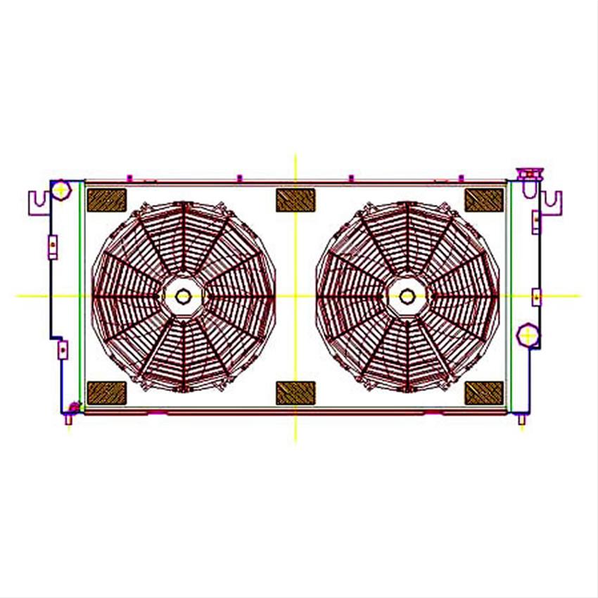 Griffin Thermal Products CU-00096 Griffin Exact Fit Radiator Combos ...