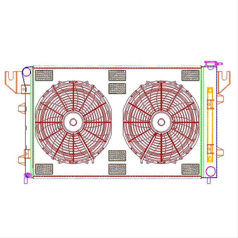 Griffin Thermal Products CU-70232 Griffin Performance Fit Radiator ...