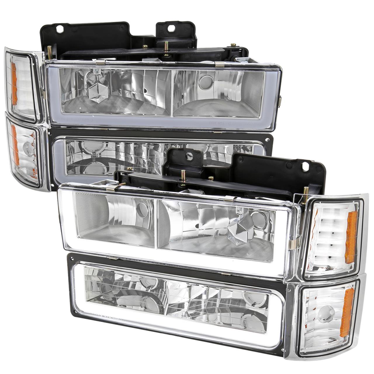 Matrix MTX-09-1083-SPD Matrix U-Bar Headlamps | Summit Racing