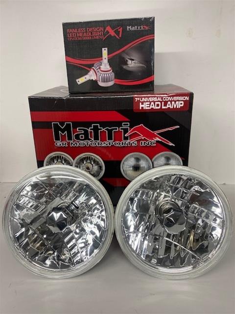 Matrix MTX-09-137-CP Matrix Sealed Beam Conversion Headlights | Summit ...