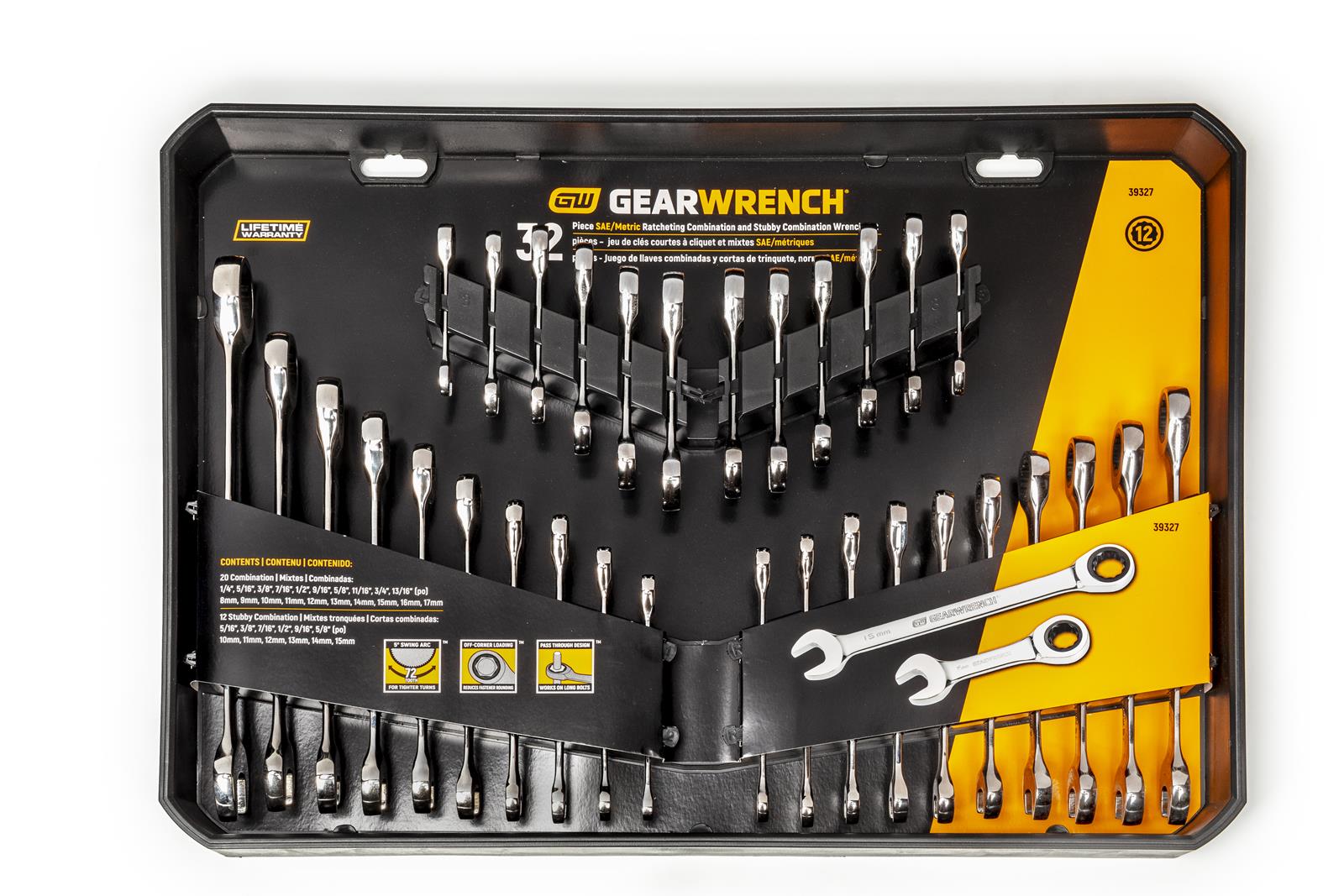 Gearwrench 39327 GearWrench Ratcheting Combination Wrench Sets | Summit ...
