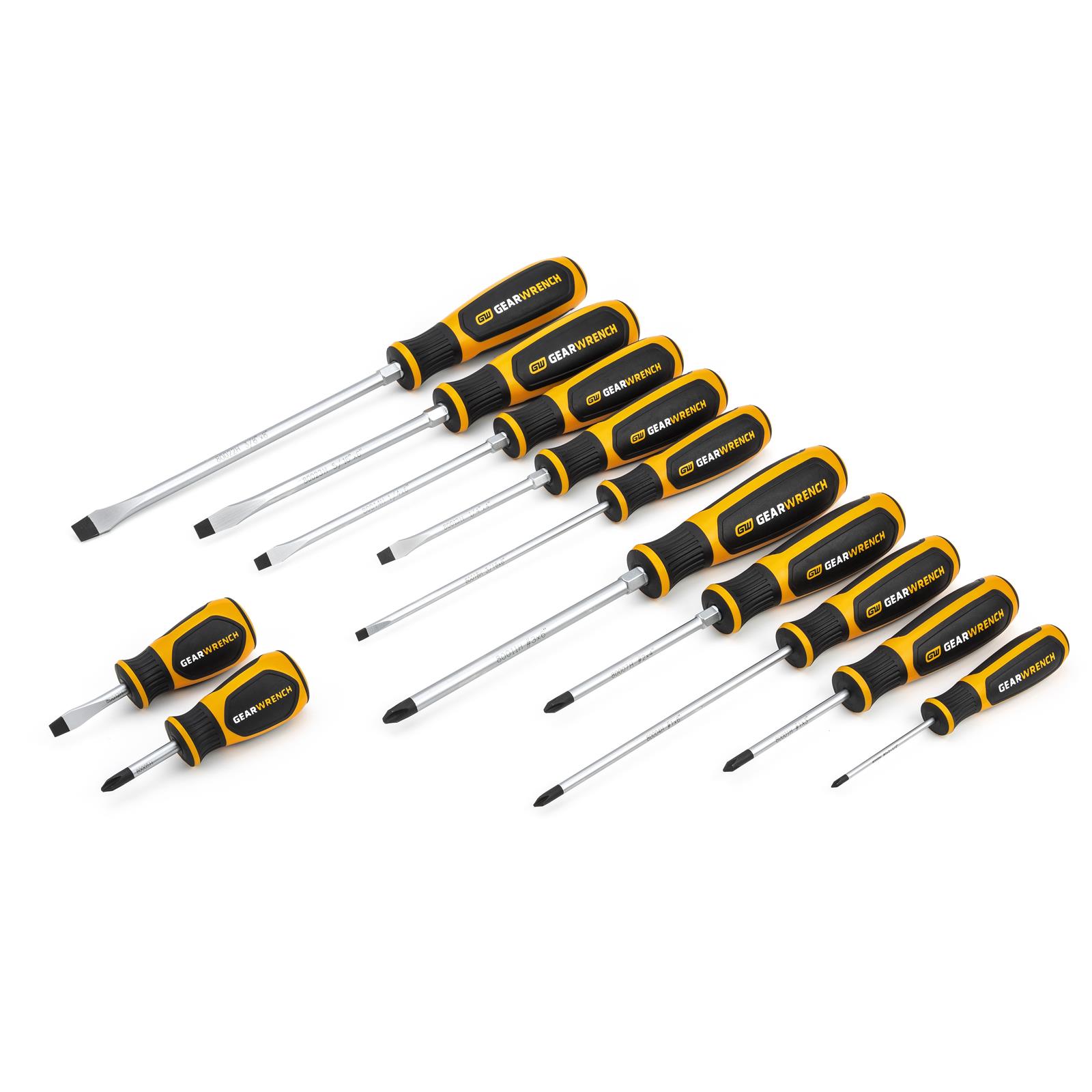 Gearwrench 80051H GearWrench 12-Piece Screwdriver Sets | Summit Racing