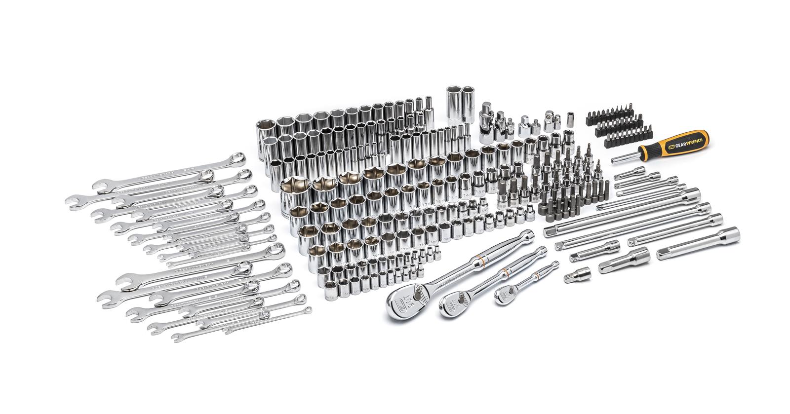 Gearwrench 80966 GearWrench 243-Piece 6-Point Mechanic Tool Sets ...