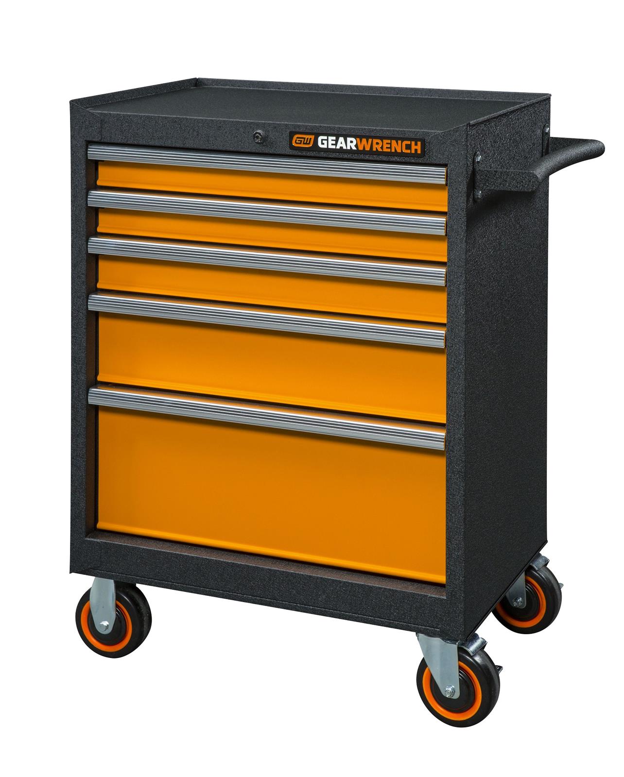 Gearwrench 83241 GearWrench 26 in. 5-Drawer GSX Rolling Tool Cabinets ...