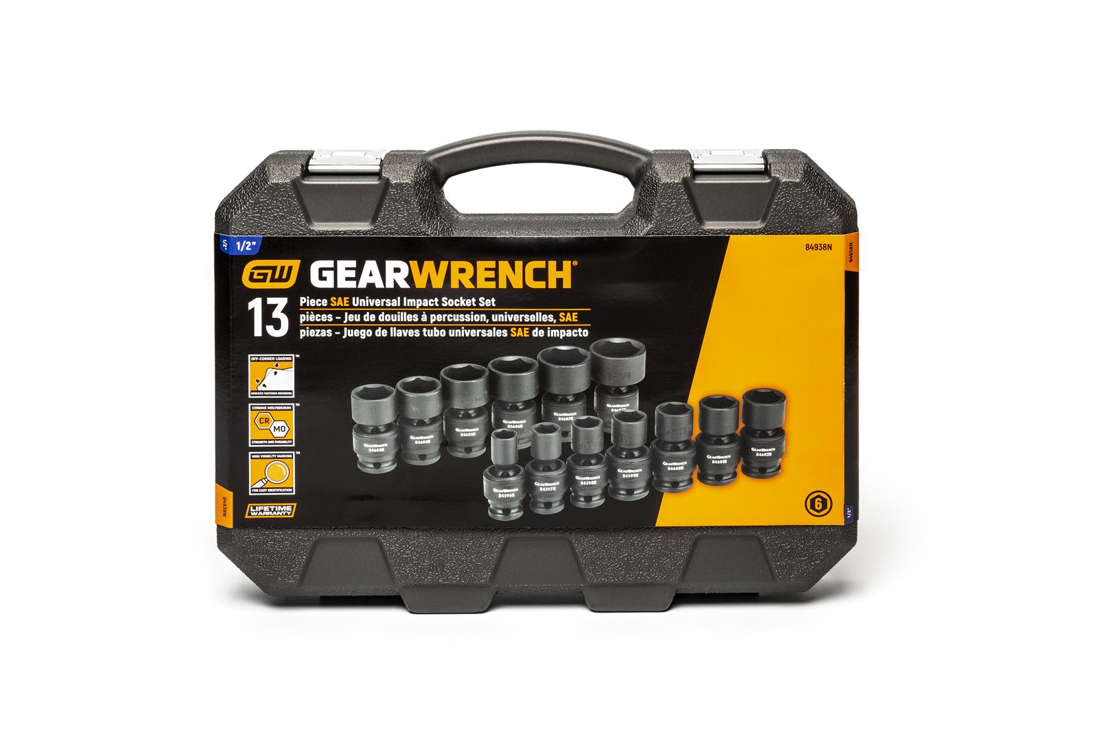 Gearwrench 84938N GearWrench Universal Impact Socket Sets | Summit Racing