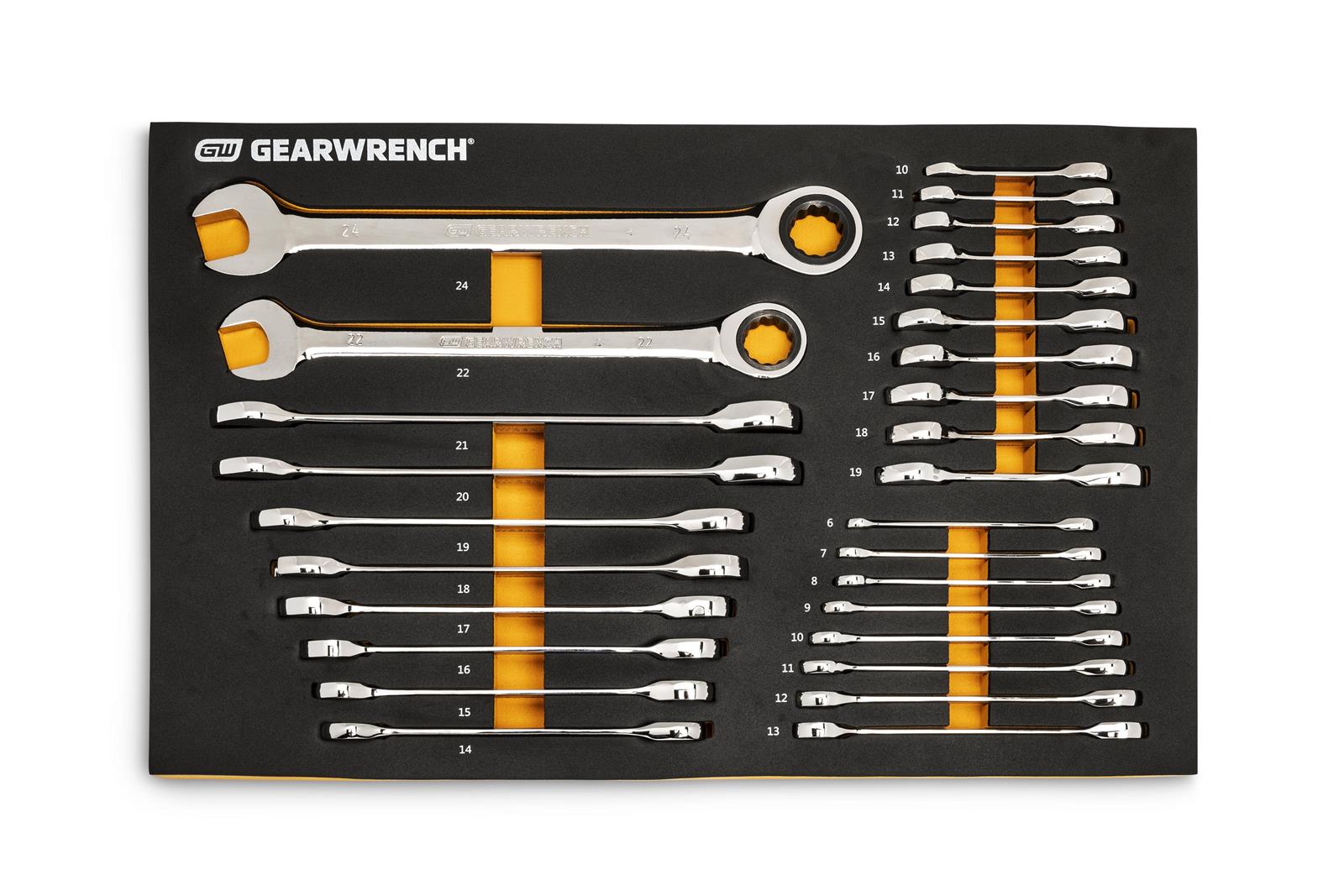Gearwrench 86527 GearWrench Combination Ratcheting Wrench Modular Tool ...