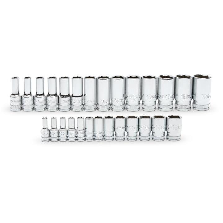 Gearwrench 86541-06 GearWrench Mid-Length Socket Sets | Summit Racing