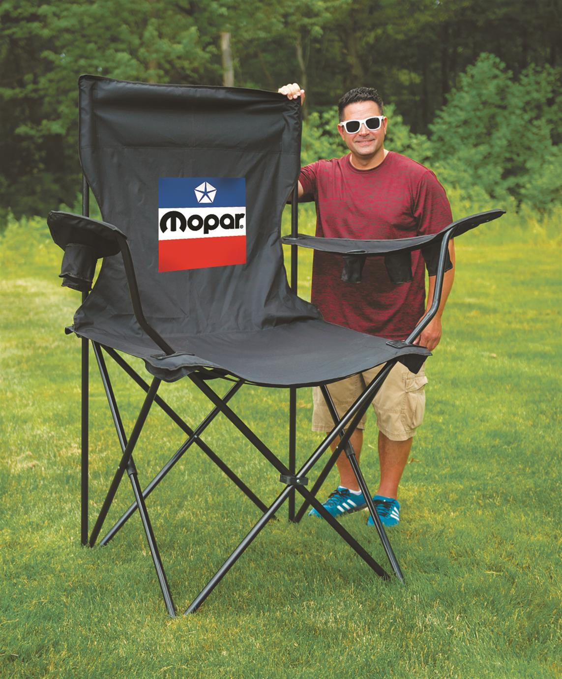 Summit Gifts M7114 Mopar Pentastar Kingpin Folding Chair | Summit Racing