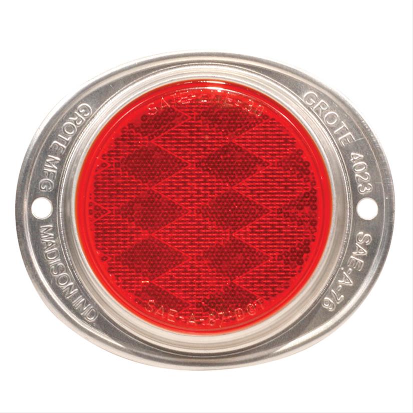 Grote 40232 Grote Industries Aluminum 2-Hole Mounting Reflectors ...