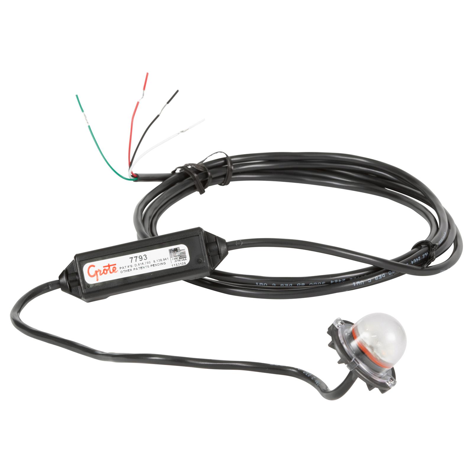 Grote 77933 Grote Industries LED Vortex Hide-Away Strobe Lights ...