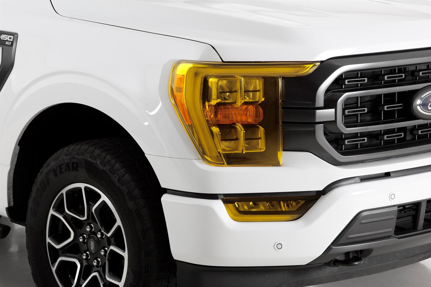 GT Styling GT0188Y GT Styling Headlight Covers | Summit Racing