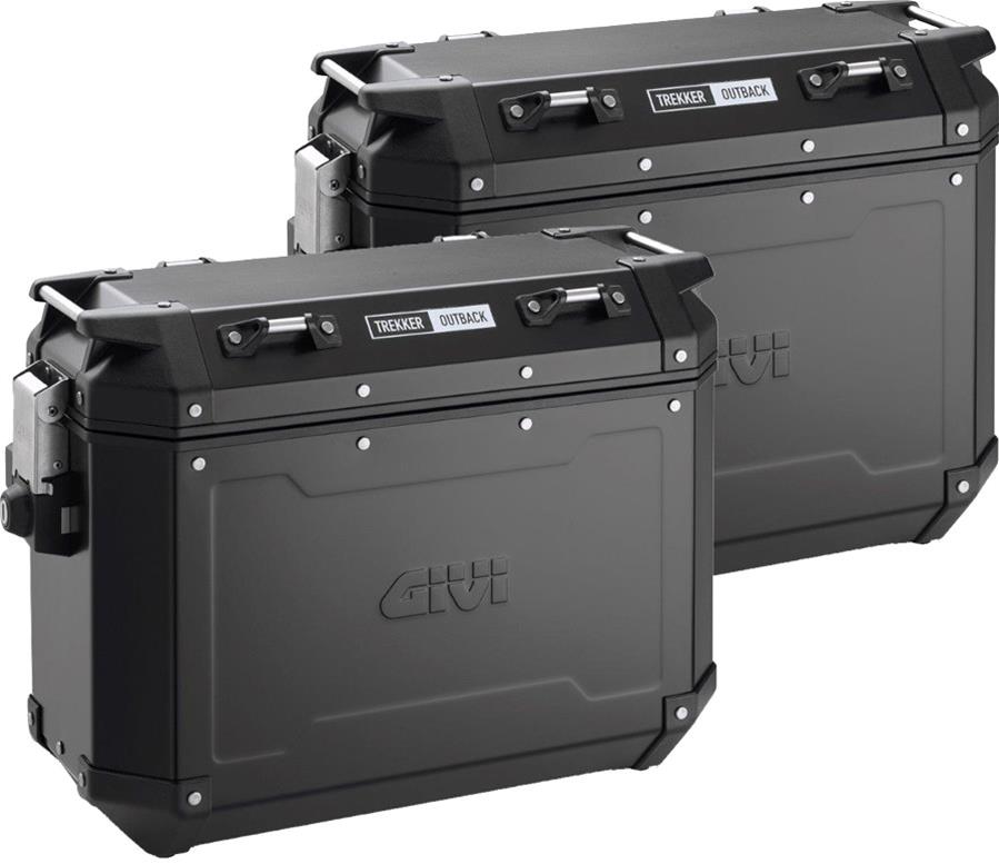 GIVI OBKN37BPACK2A Givi Monokey Trekker Outback Side Cases | Summit Racing