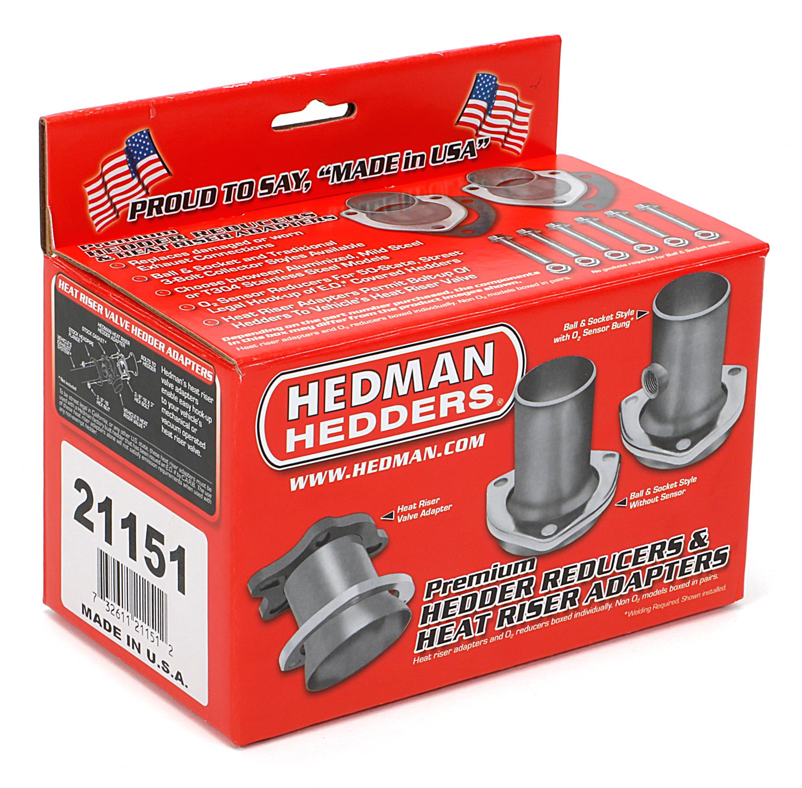 Hedman Hedders 21151 Hedman Header Reducers | Summit Racing