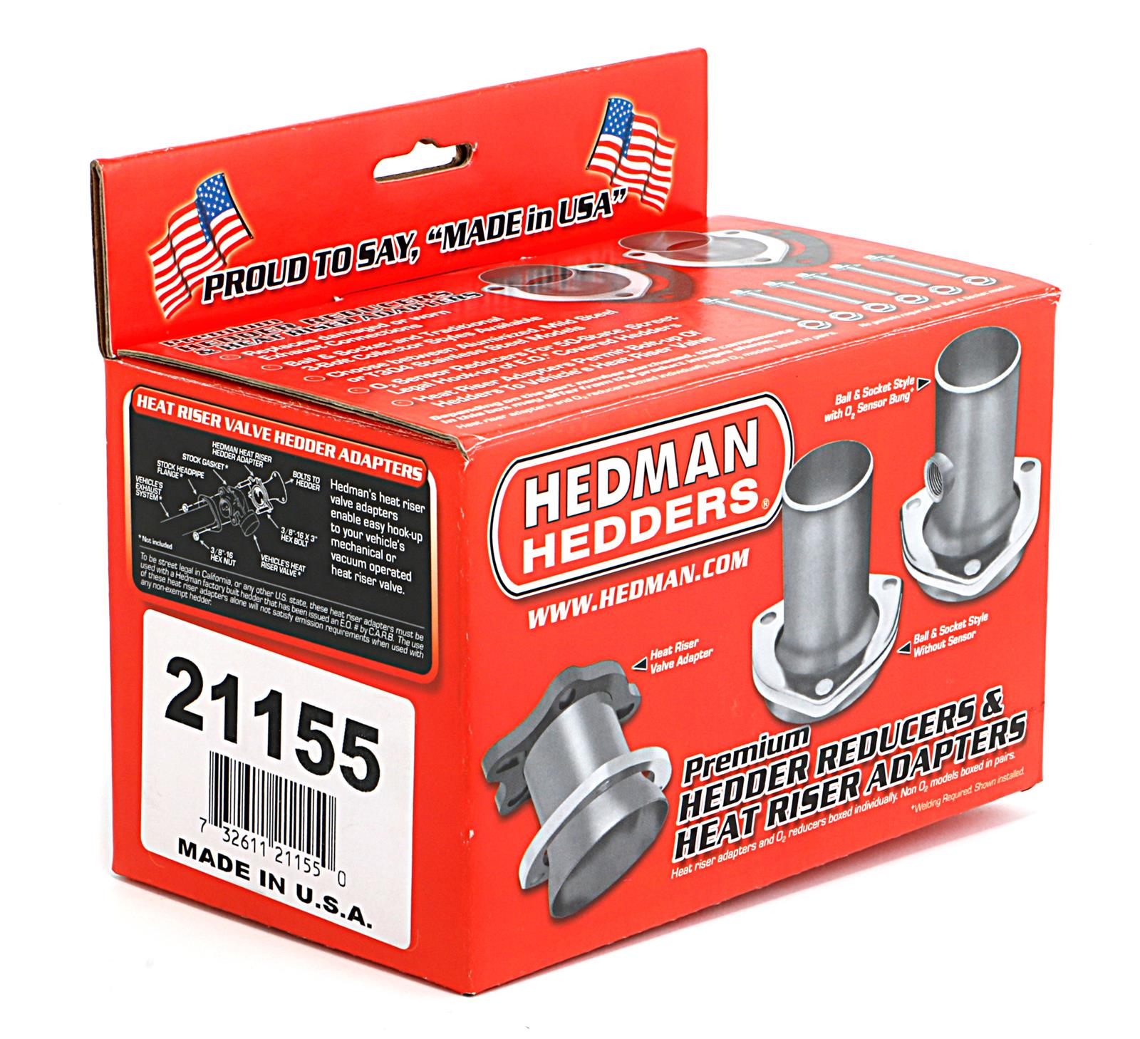 Hedman Hedders 21155 Hedman Ball and Socket Header Flange Kits | Summit ...
