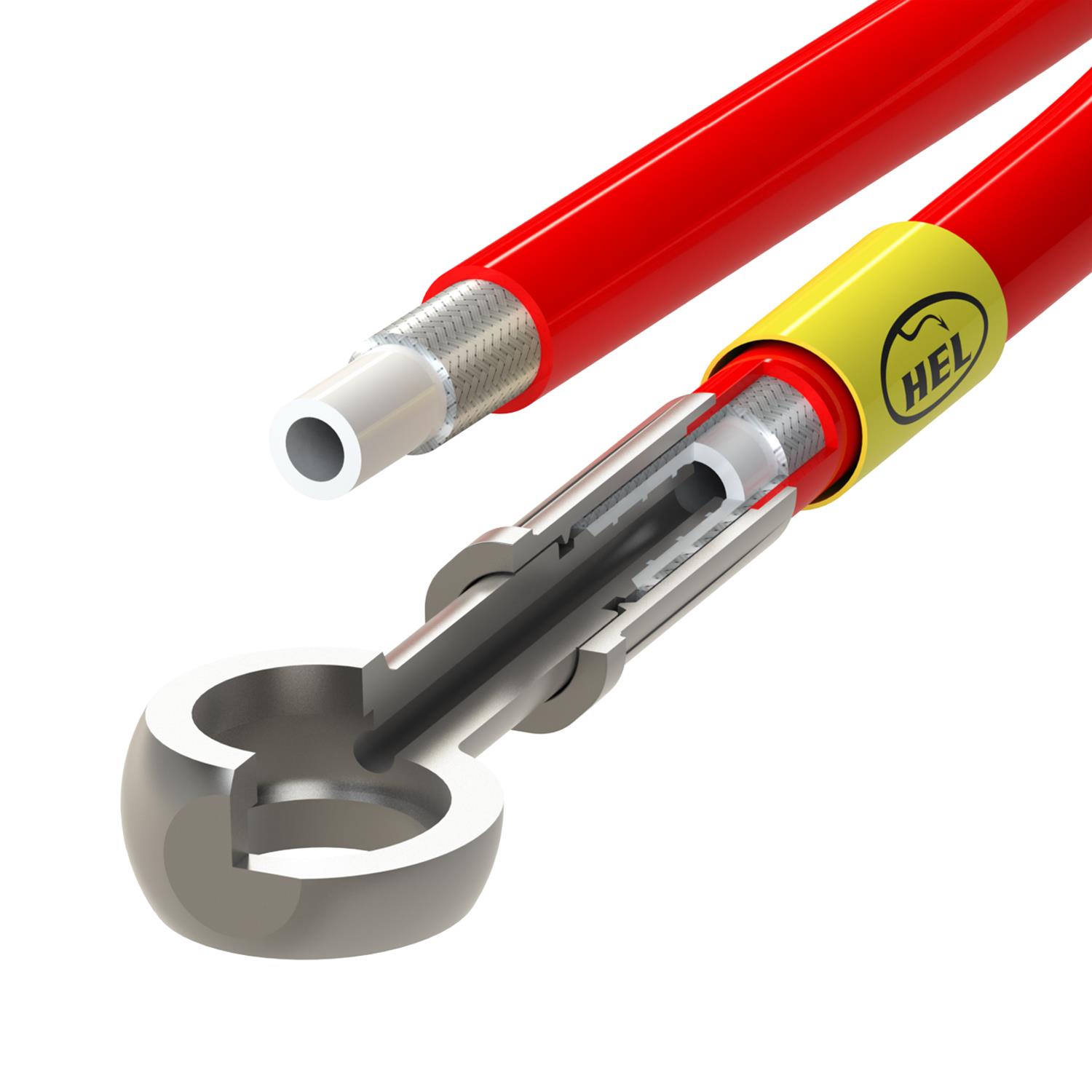 HEL Performance BMW4197RT HEL Performance Braided Stainless Steel Brake ...