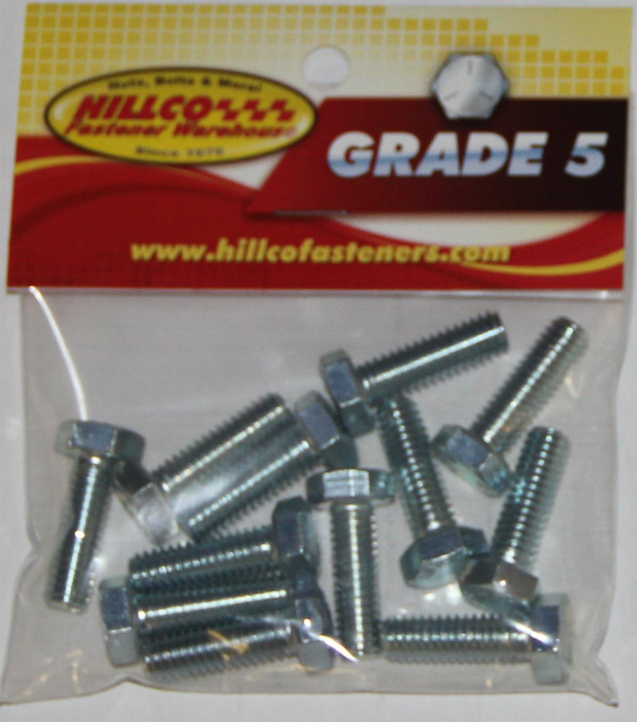 Hillco Fasteners HP5440C200 Hillco Fastener Grade 5 Hex Head Cap Screws ...