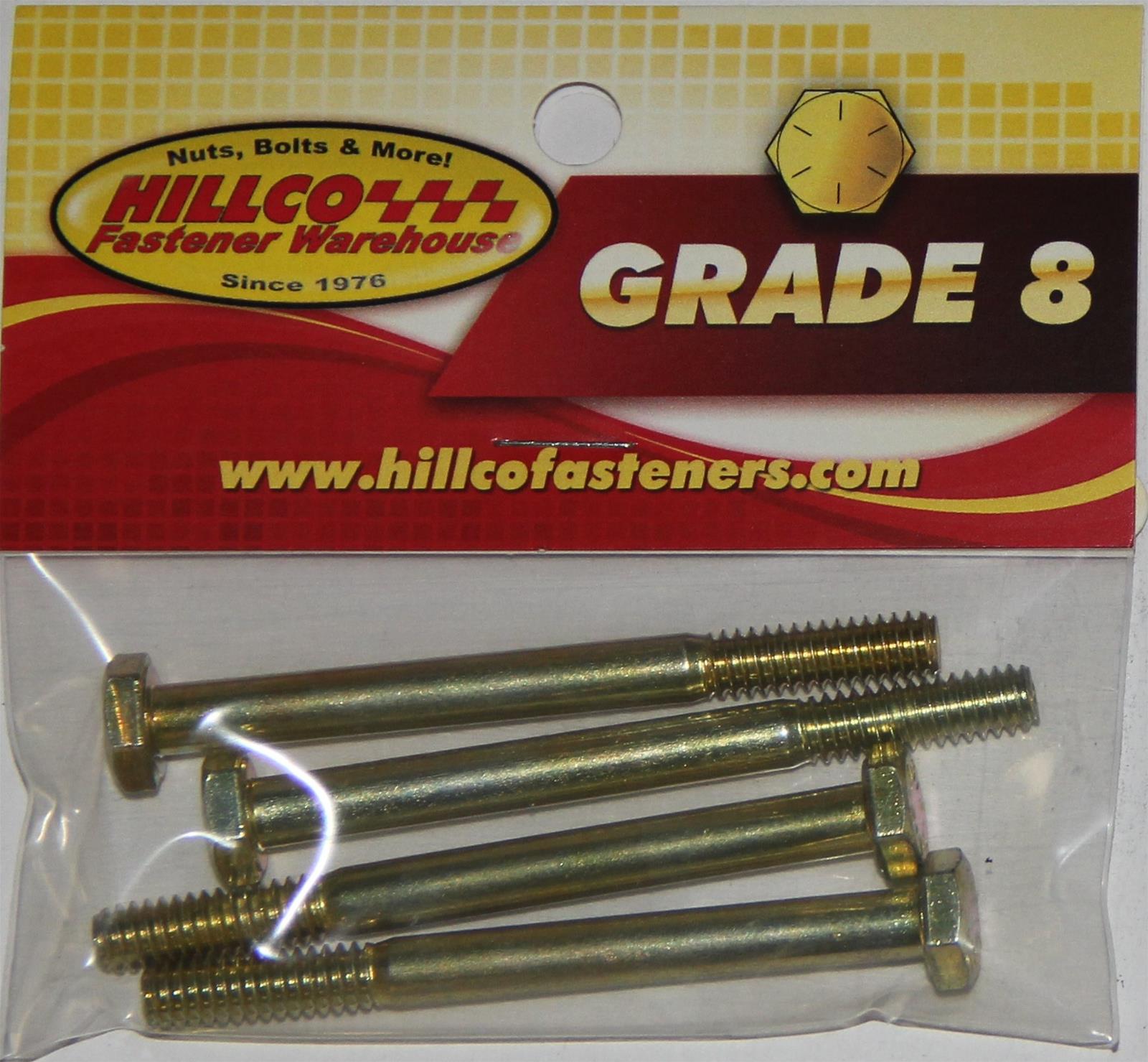Hillco Fasteners HP8250C400 Hillco Fastener Grade 8 Hex Head Cap Screws ...