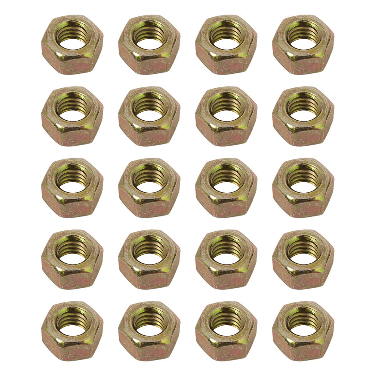 Hillco Fasteners HP831018 Hillco Fastener Grade 8 Hex Nuts | Summit Racing