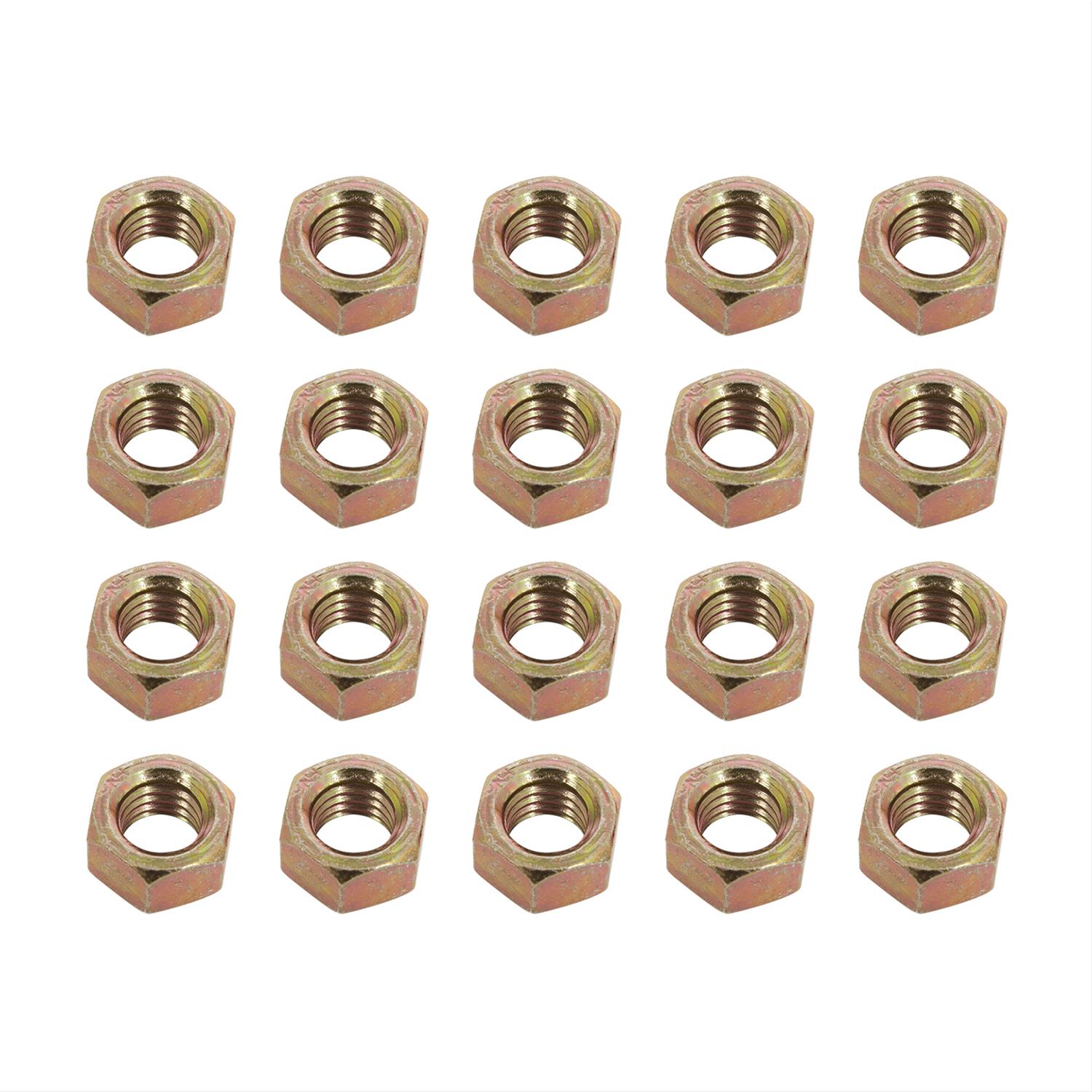 Hillco Fasteners HP838016 Hillco Fastener Grade 8 Hex Nuts | Summit Racing