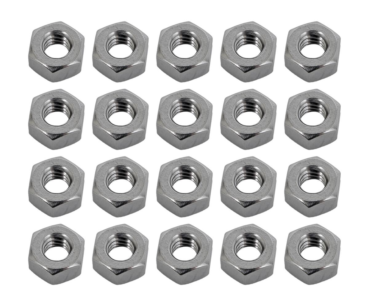 Hillco Fasteners HPS25020 Hillco Fastener Stainless Steel Hex Nuts ...