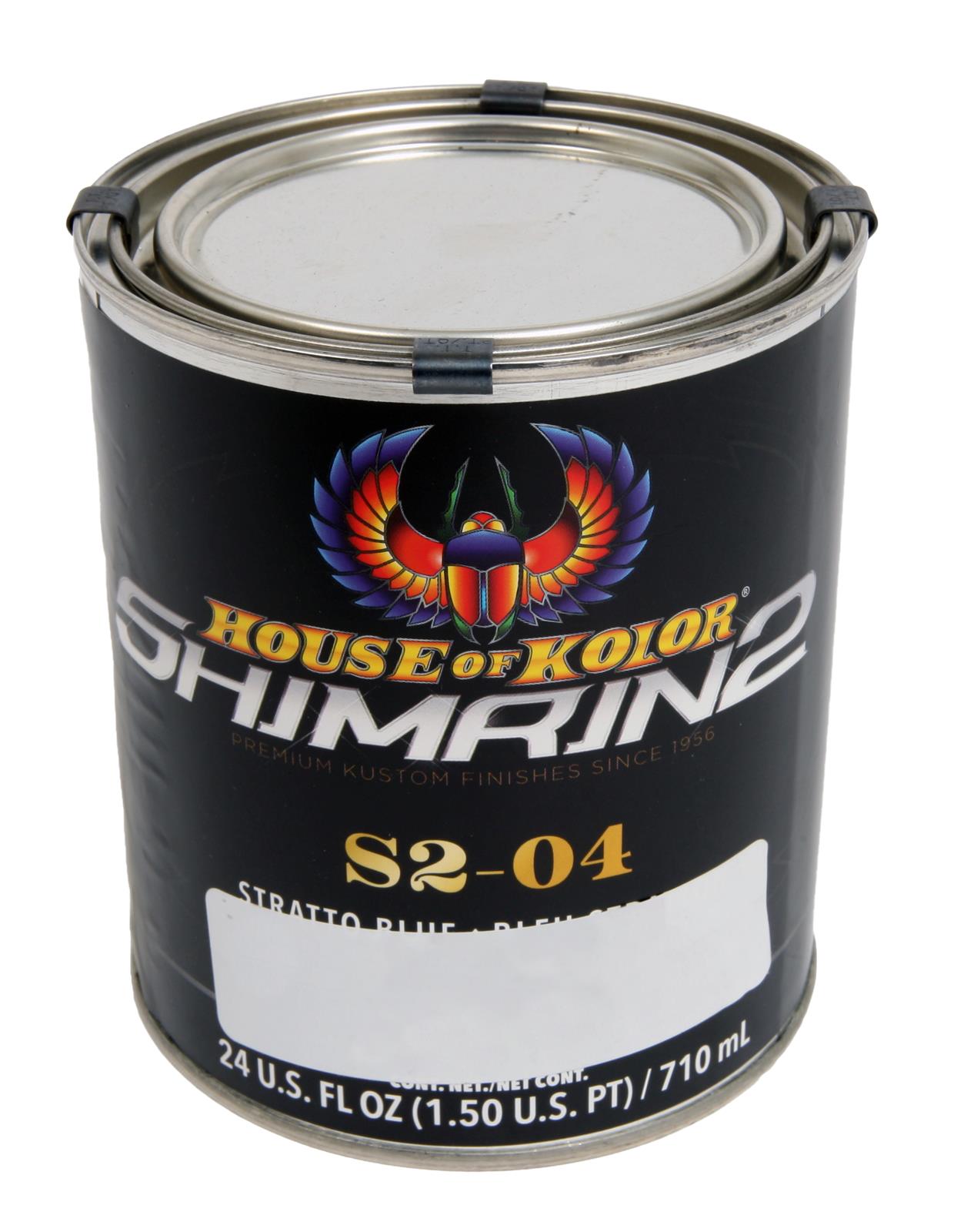 House of Kolor S2-04-Q01 House of Kolor Shimrin2 Solid Base Coat ...