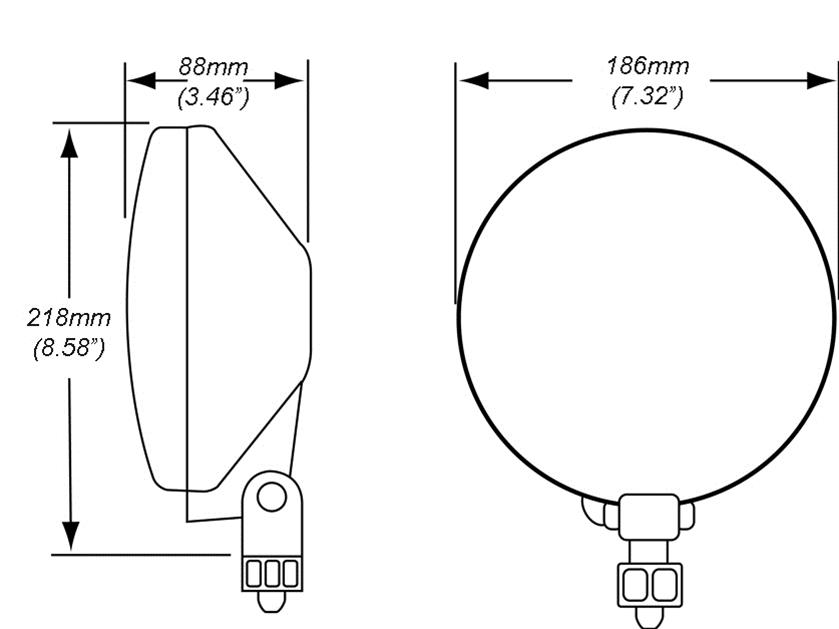 Hella 010032801 Hella 700FF Driving Lamp Kits | Summit Racing