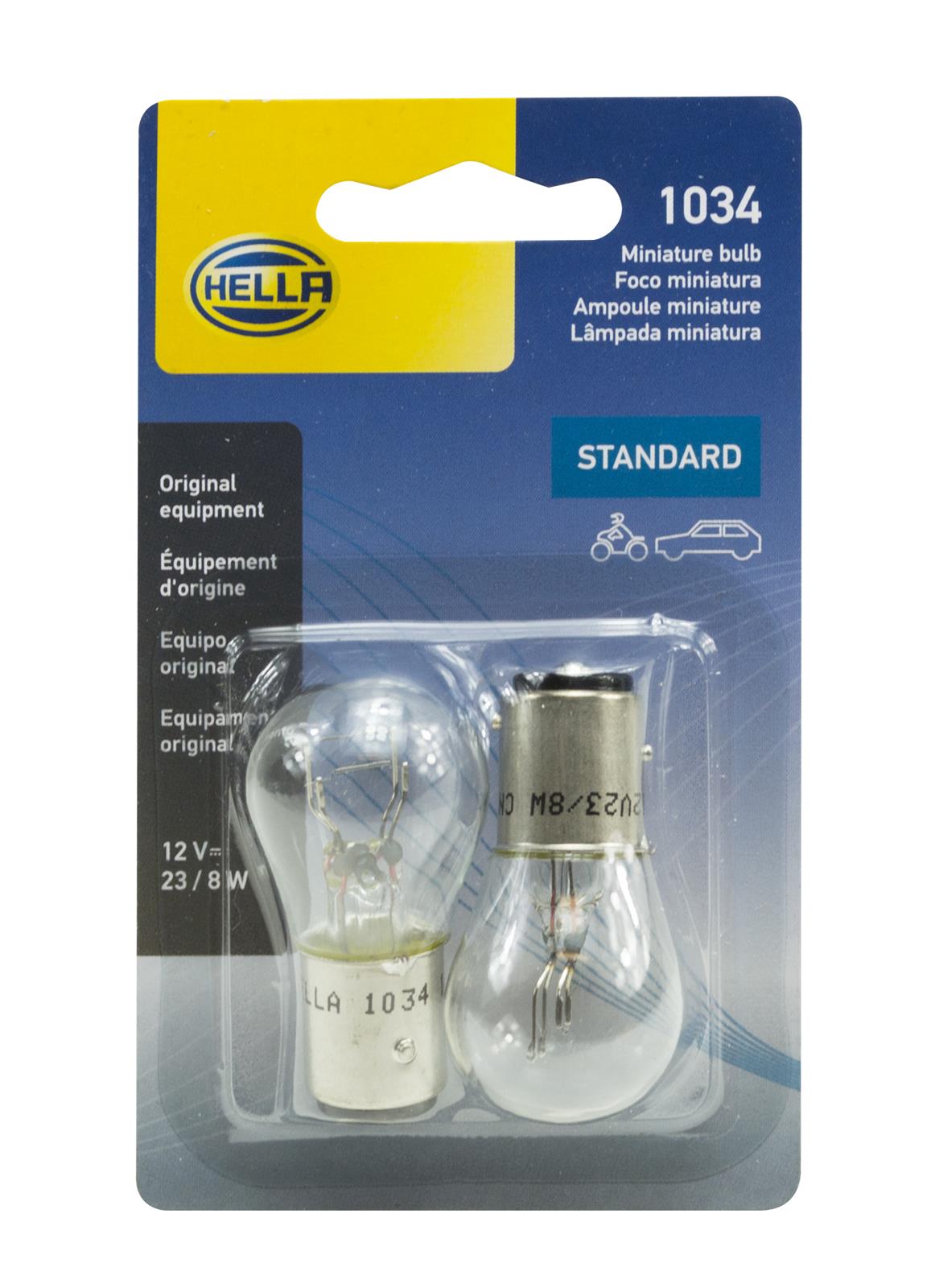 Hella 1034TB Hella Standard Series Light Bulbs | Summit Racing