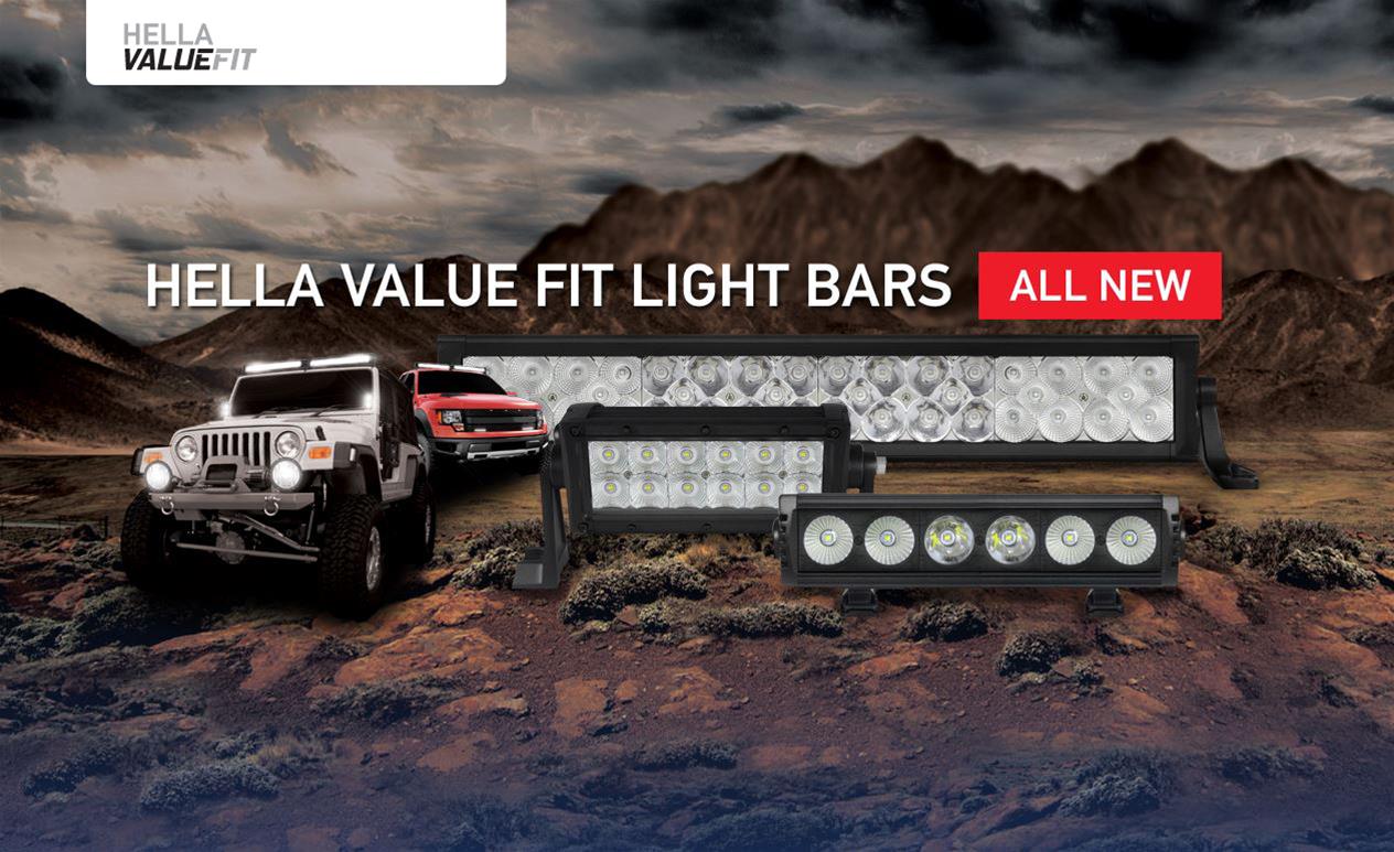 Hella 357203031 Hella ValueFit LED Mini Light Bars | Summit Racing