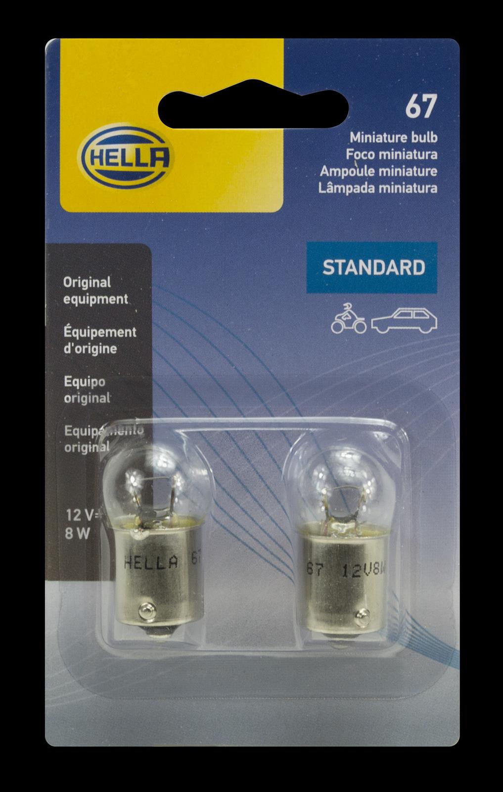 Hella 67TB Hella Standard Series Light Bulbs | Summit Racing