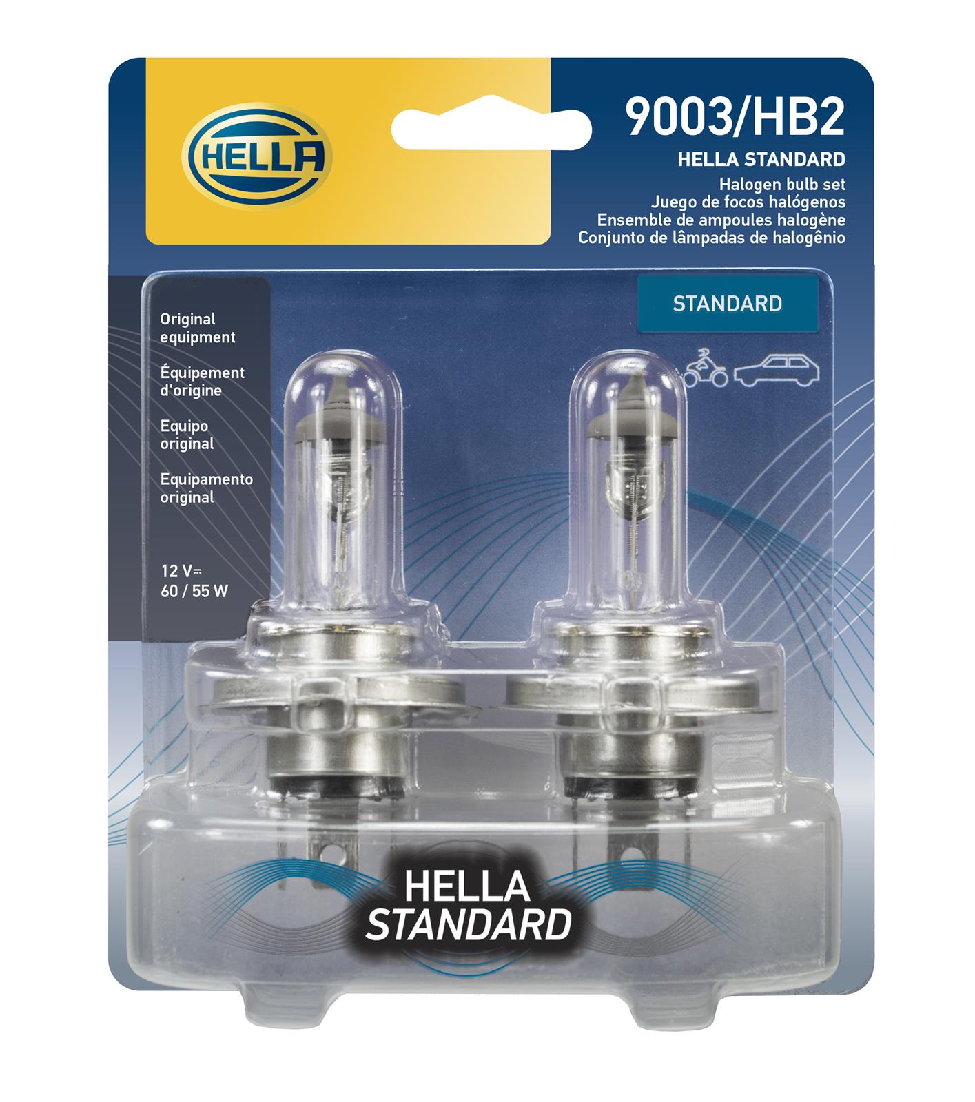 Hella 9003TB Hella Standard Series Light Bulbs | Summit Racing