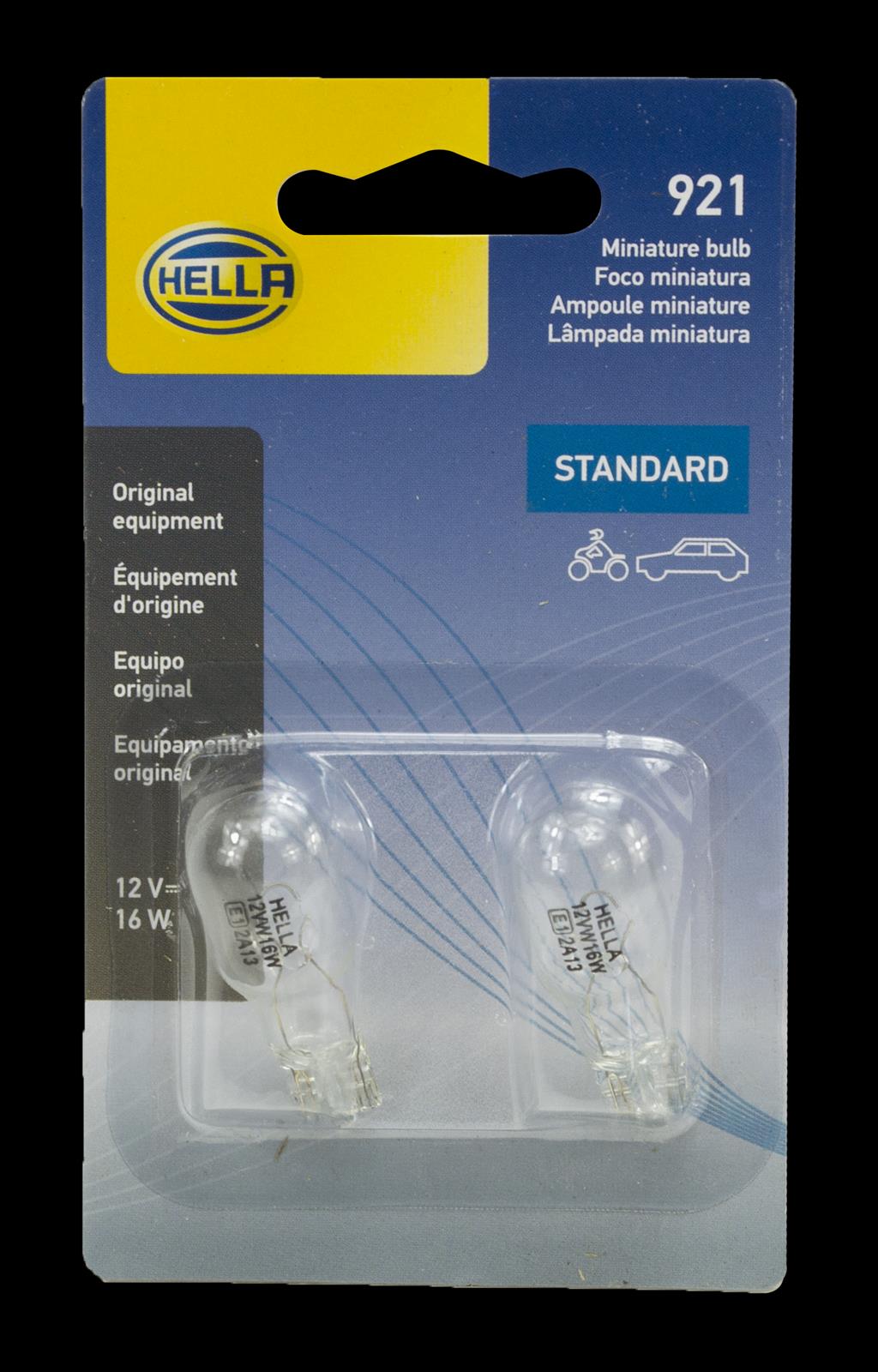 Hella 921TB Hella Standard Series Light Bulbs | Summit Racing
