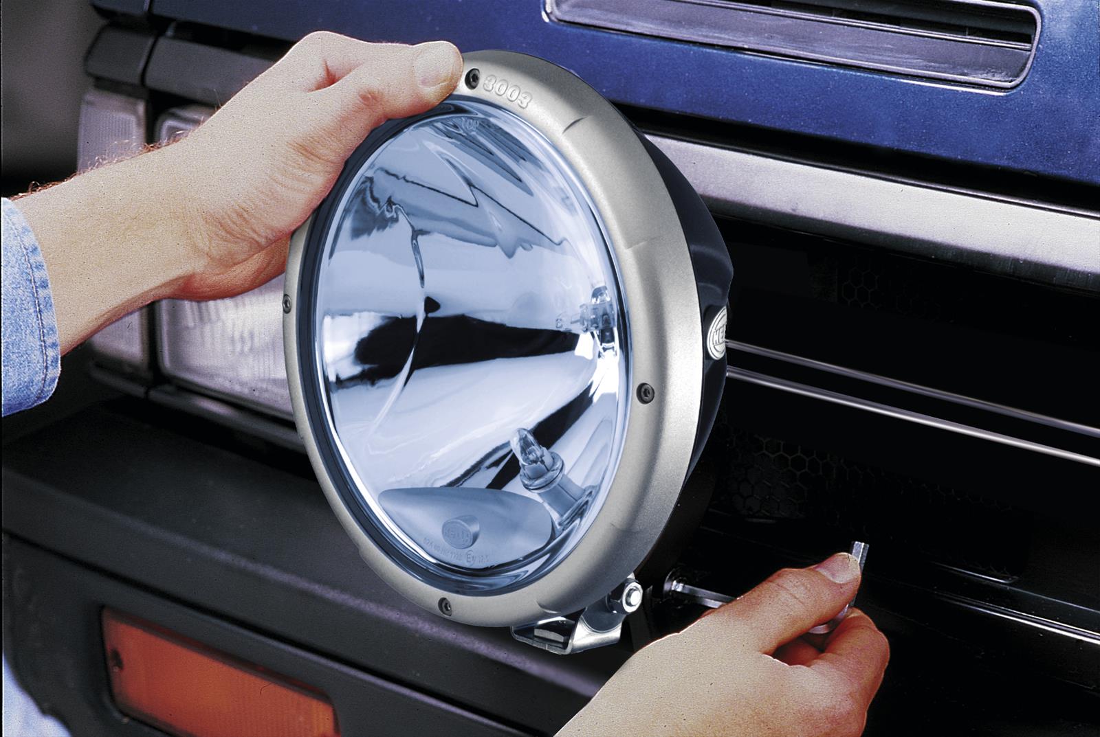 Hella H12800051 Hella Rallye 3000 Cool Blue Lights | Summit Racing