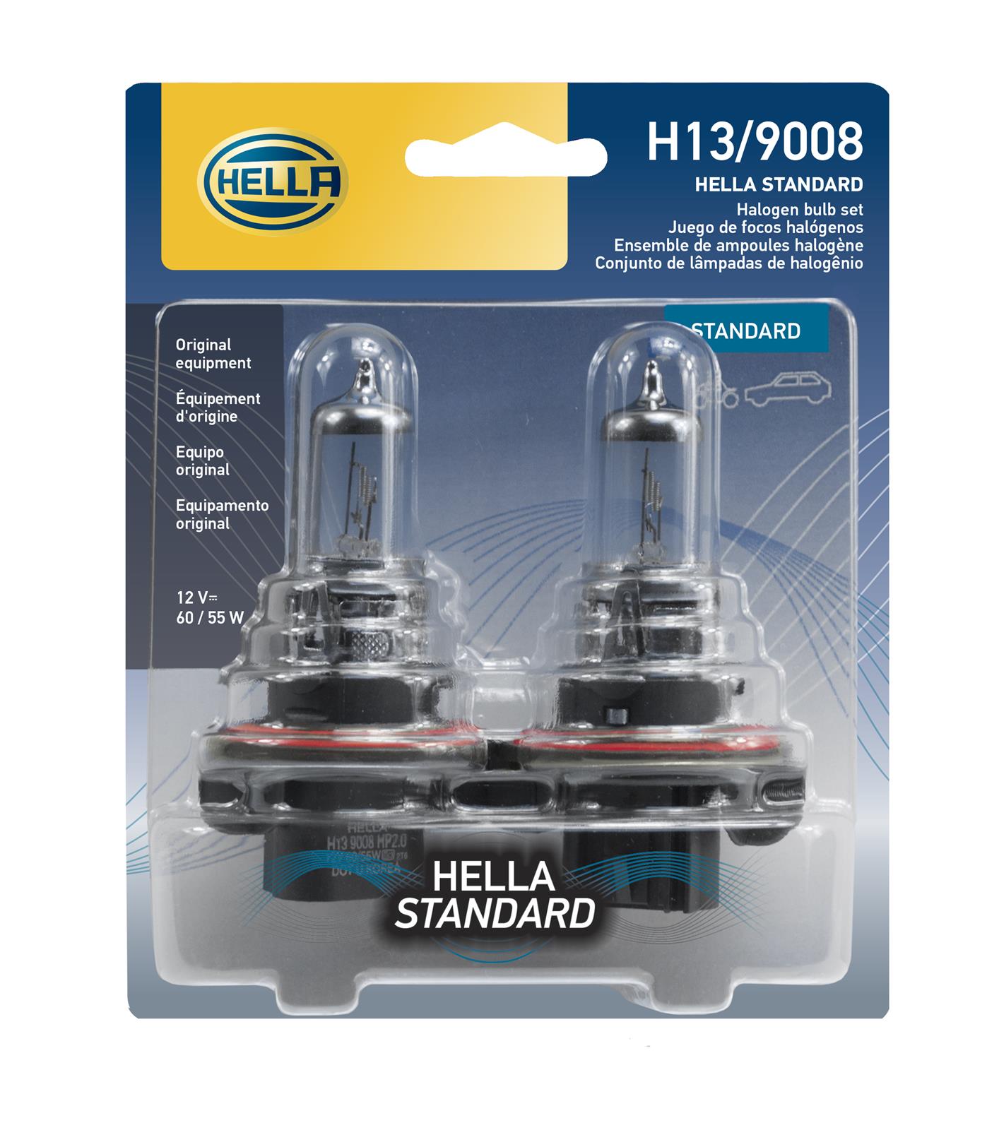Hella H13TB Hella Standard Series Light Bulbs | Summit Racing
