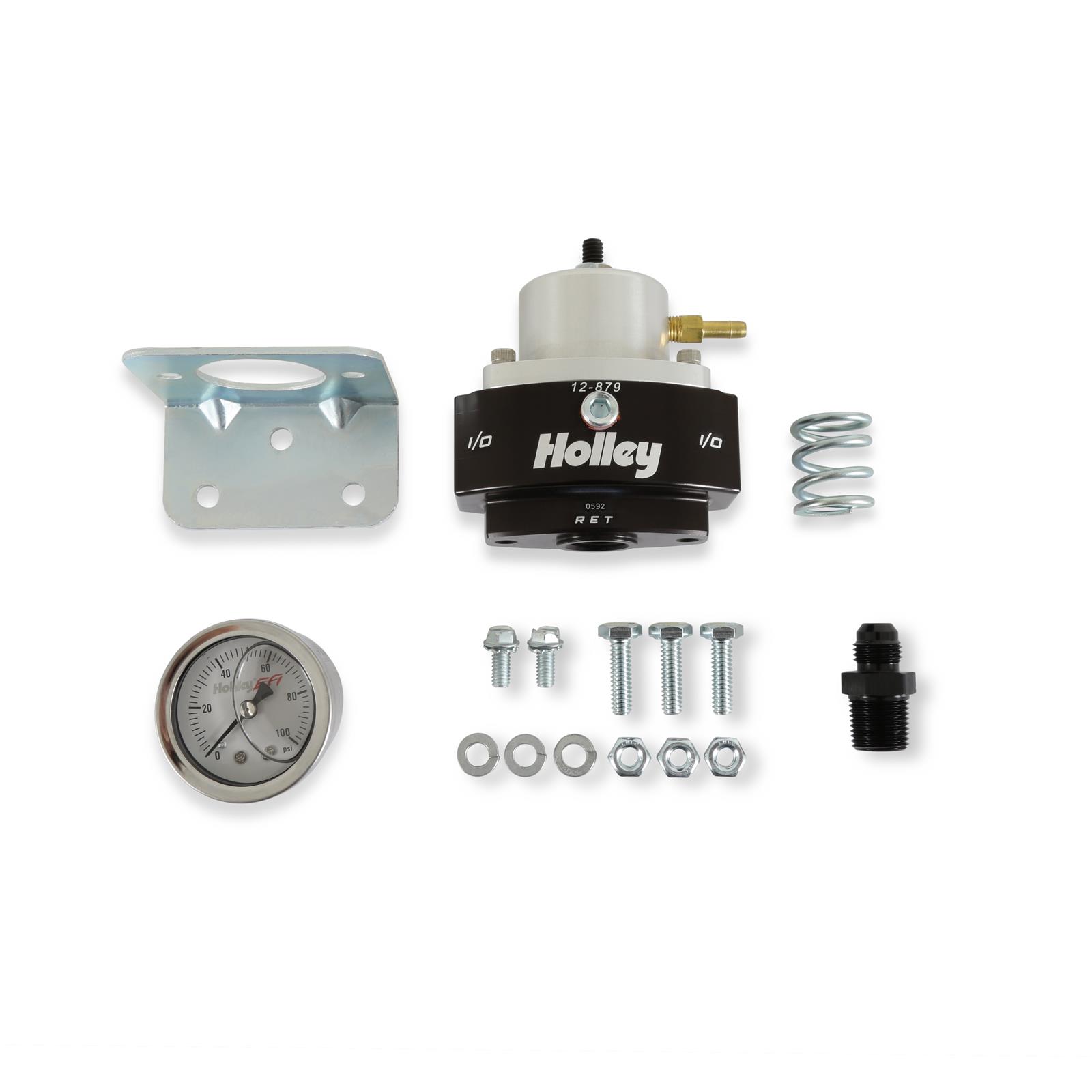 Holley 12-879KIT Holley Billet EFI Return-Style Fuel Pressure ...