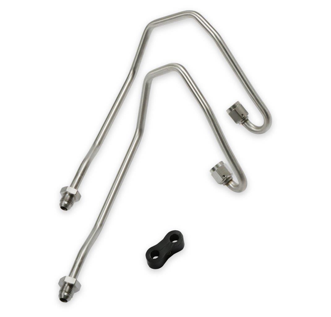 Holley 198-231 Holley Power Steering Hard Lines | Summit Racing