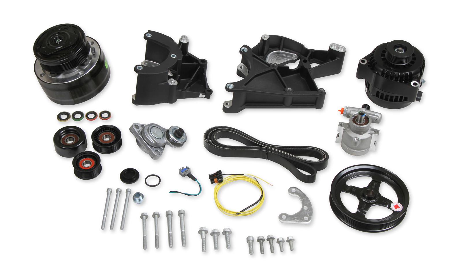 Holley 20-136BK Holley LS Engine Swap Accessory Drive Systems | Summit ...