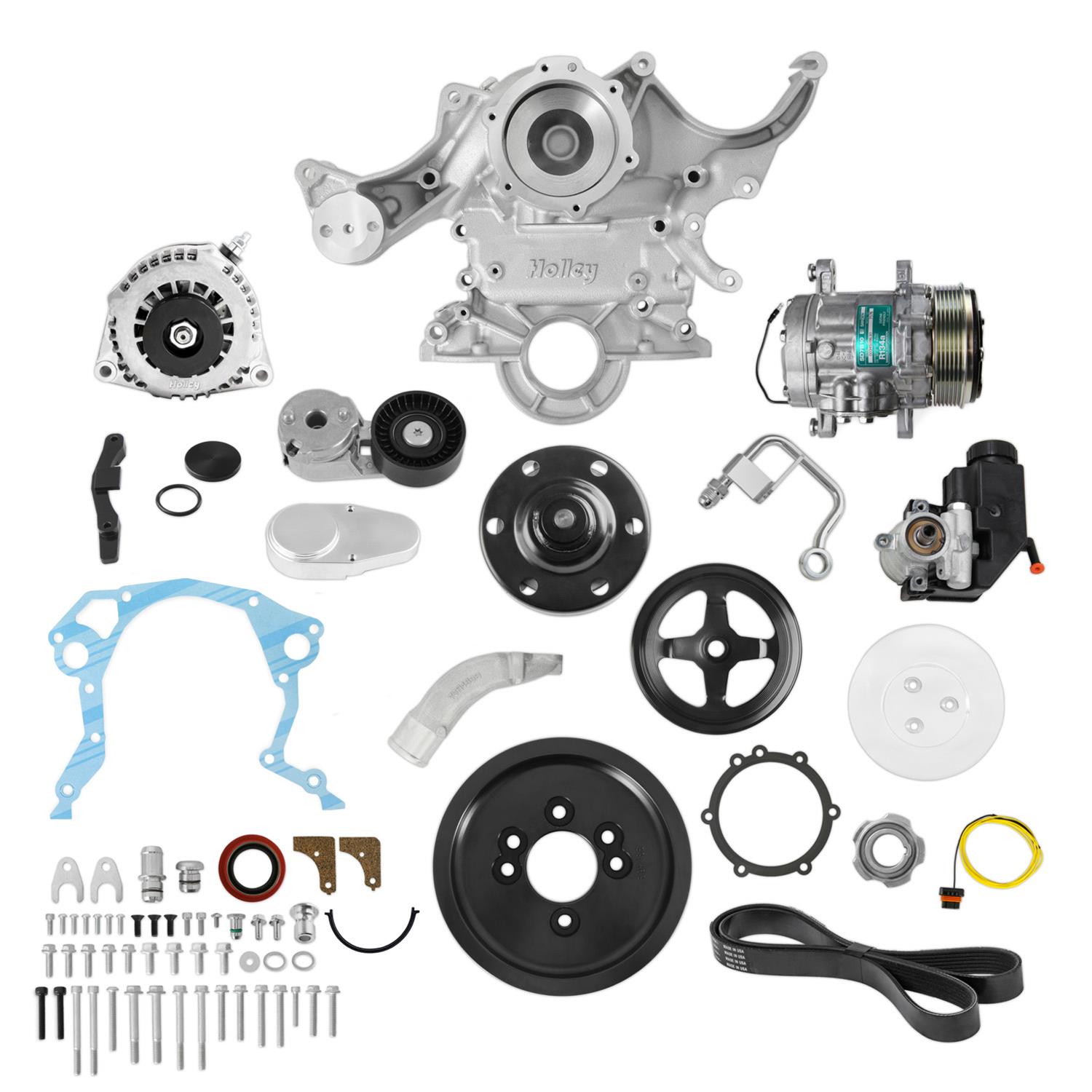 Holley 20-370 Holley Ford Mid-Mount Accessory Drive Systems | Summit Racing
