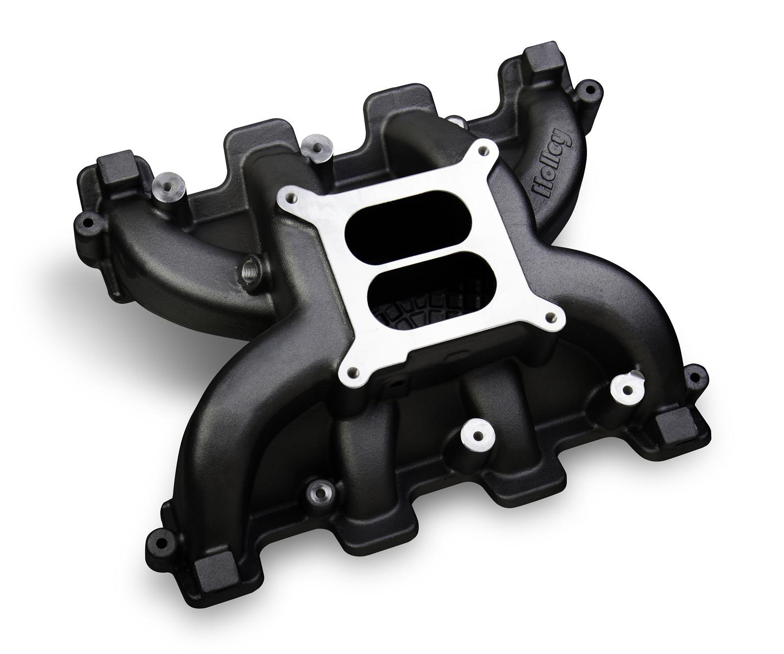 Holley 300-129BK Holley LS Mid-Rise Carbureted Intake Manifolds ...