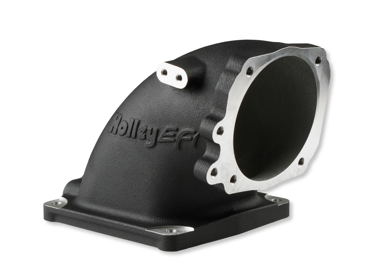Holley 300-240FBK Holley Throttle Body Intake Elbows | Summit Racing