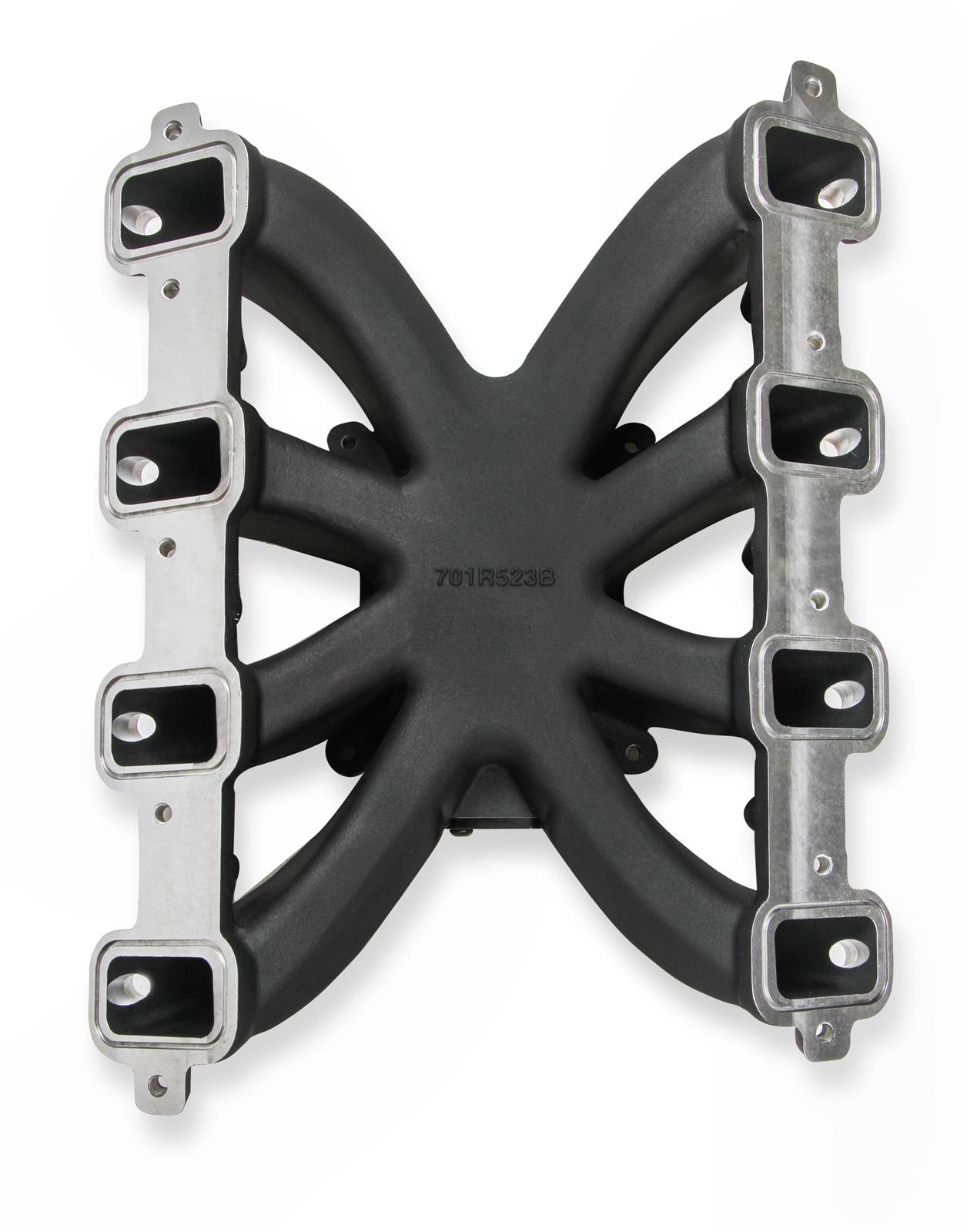 Holley 300-269BK Holley EFI LS Single Plane Mid-Rise Intake Manifolds ...