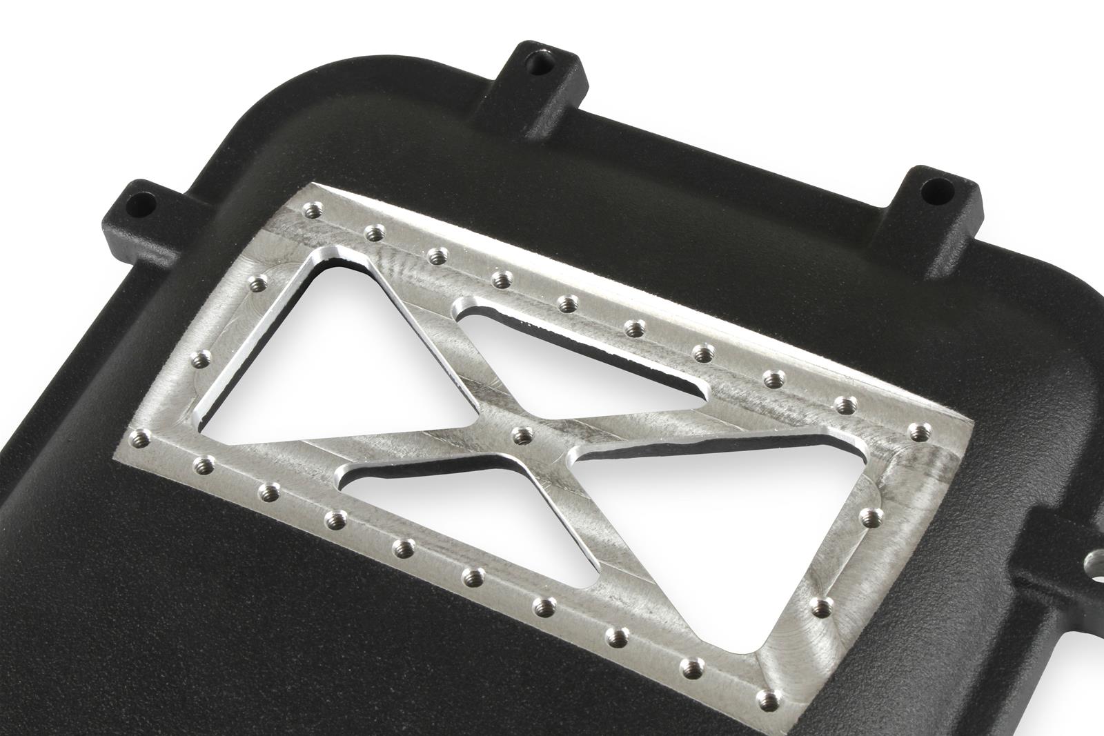 Holley 300-605BK Holley EFI LS Fabricated Lo-Ram Intake Manifold Tops ...