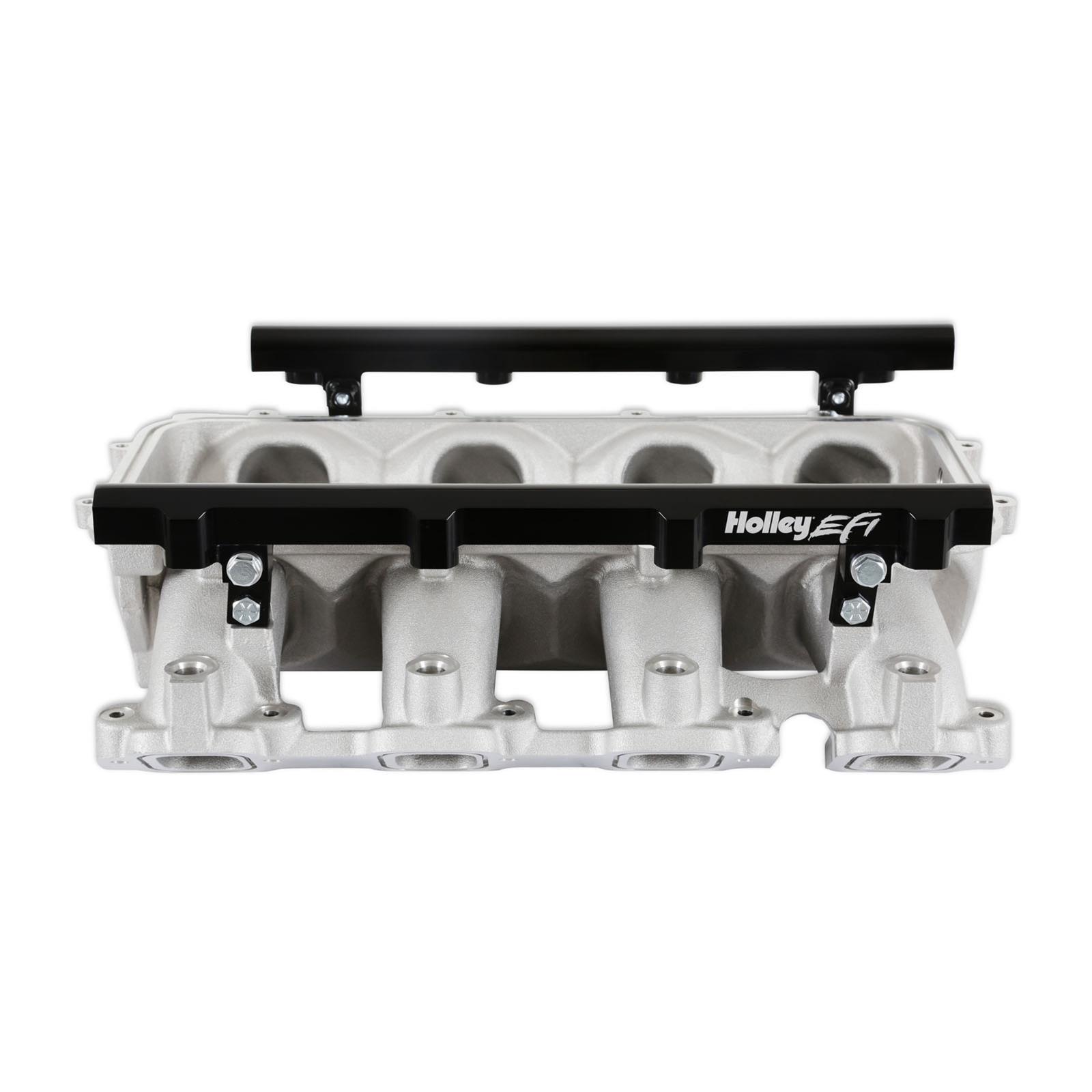 Holley 300-711BK Holley EFI LT1 Gen V Lo-Ram Intake Manifolds | Summit ...