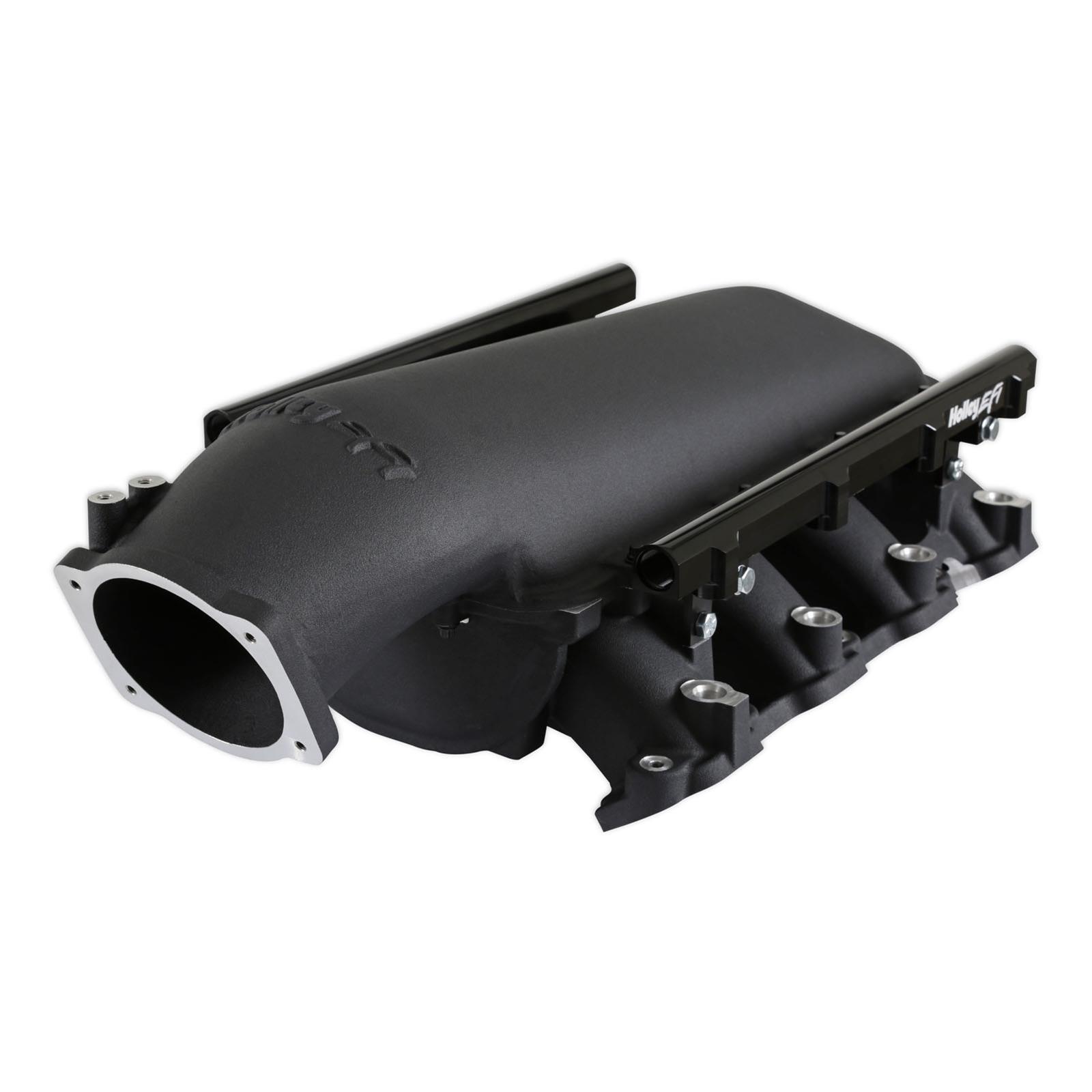 Holley 300-718BK Holley EFI LT1 Gen V Lo-Ram Intake Manifolds | Summit ...