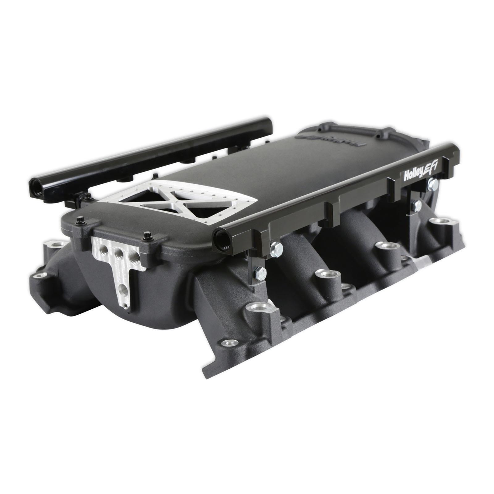 Holley 300-719BK Holley EFI LT1 Gen V Ultra Lo-Ram Intake Manifolds ...