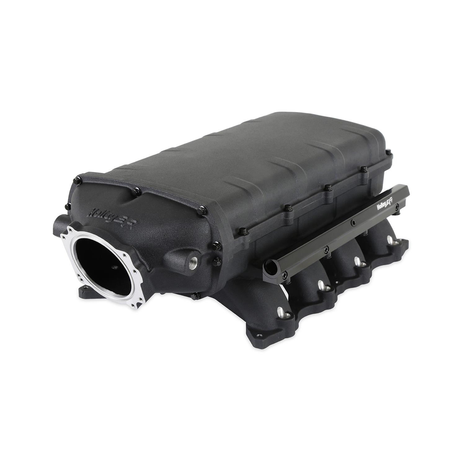 Holley 300-912BK Holley EFI Coyote Ultra Lo-Ram Intake Manifolds ...